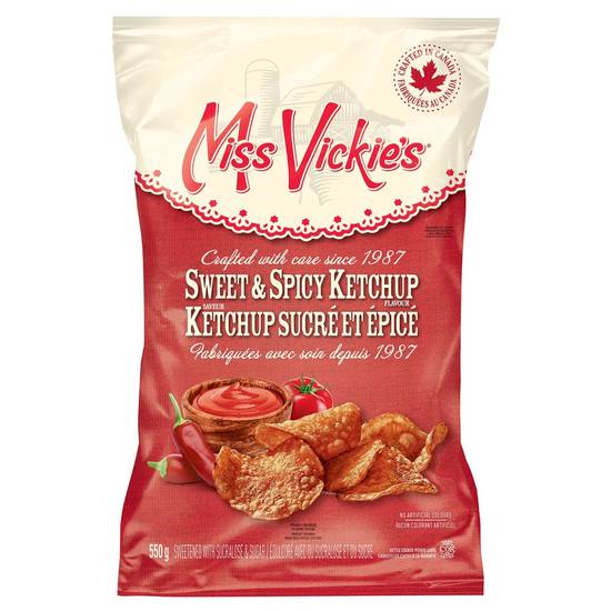 Miss Vickie's Sweet & Spicy Ketchup Potato Chips (550 g) | Delivery ...
