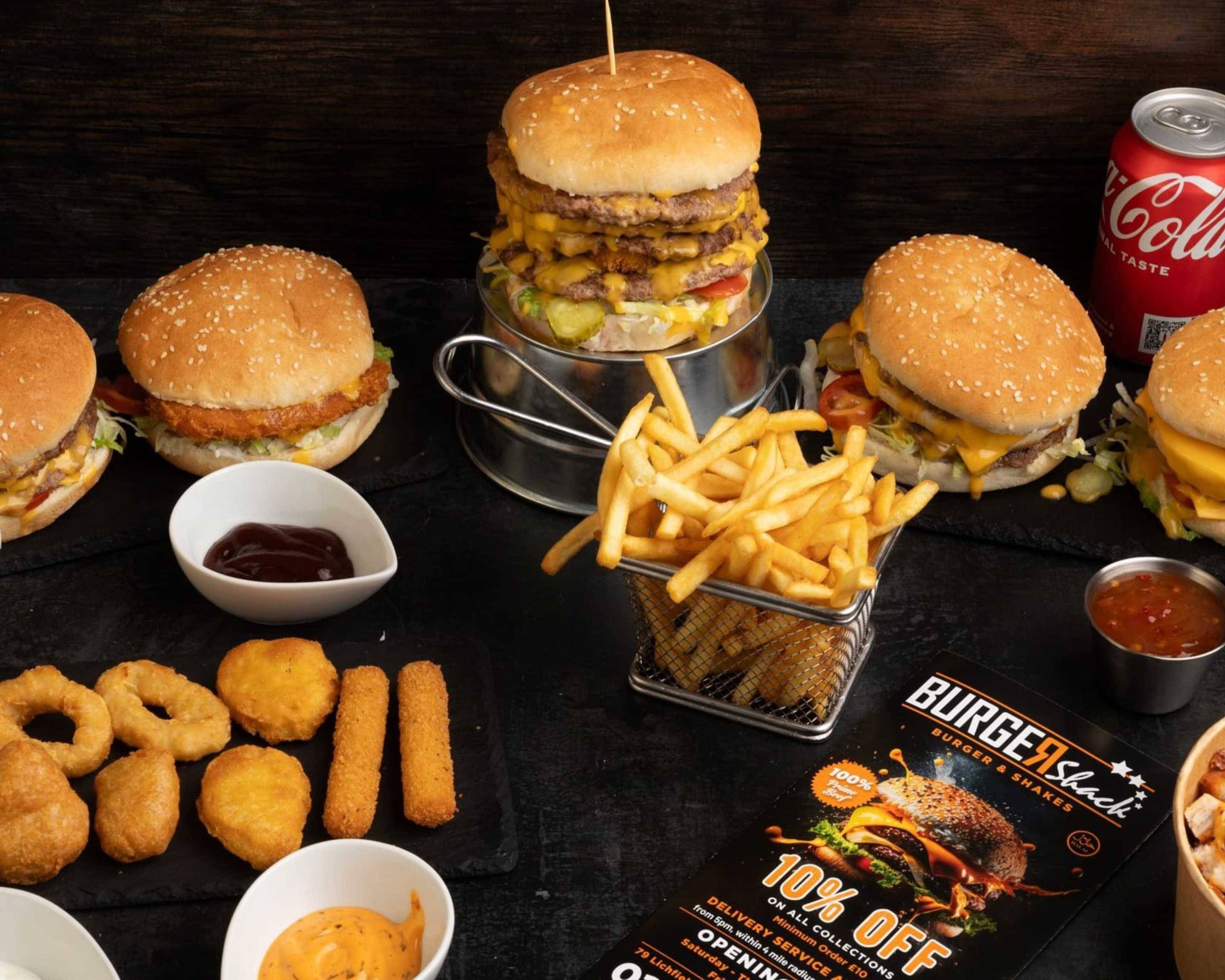 Burgershack Menu & Prices - Birmingham, UK Delivery - Order with Uber Eats