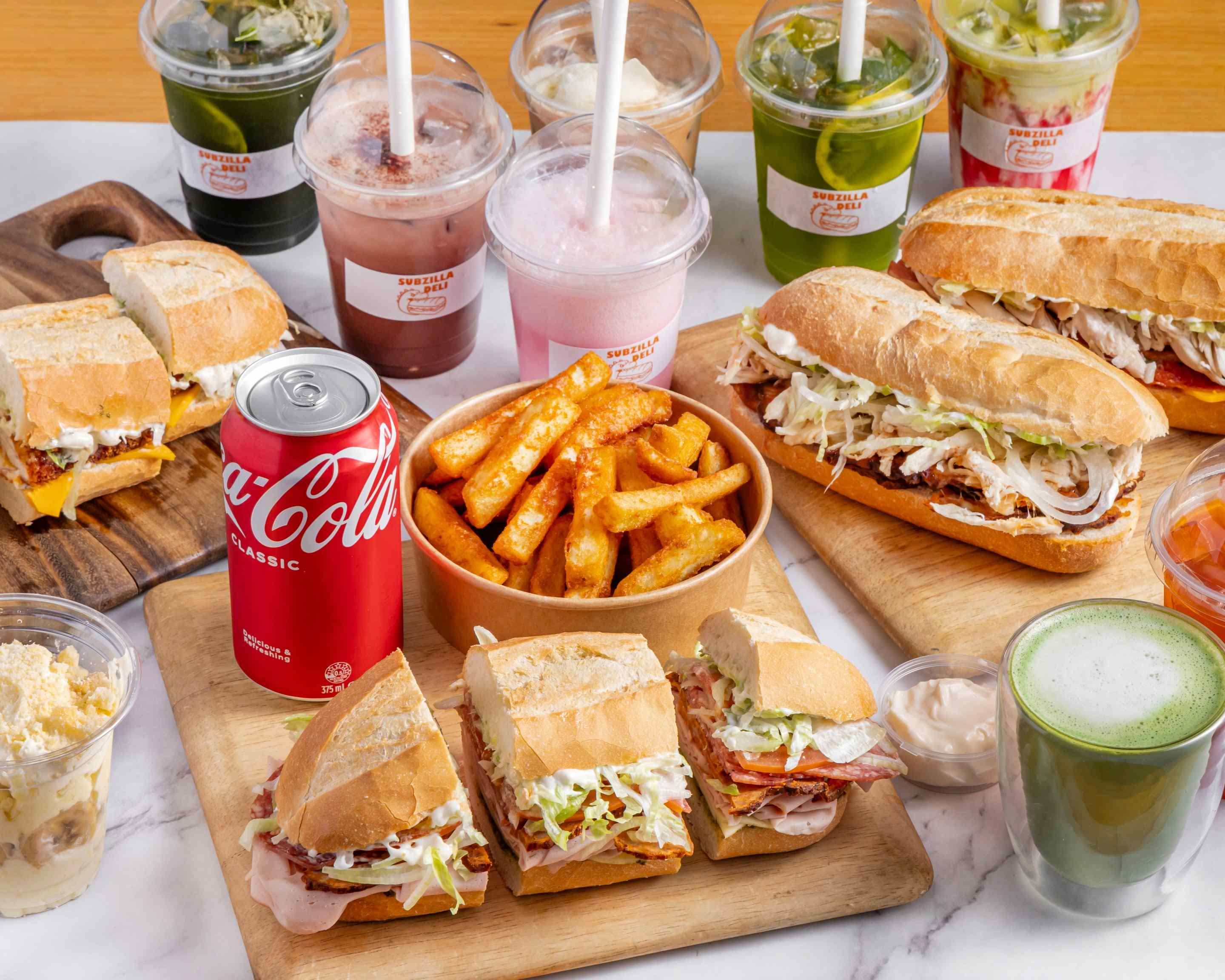 Subzilla Deli Menu Takeout in Melbourne | Delivery Menu & Prices | Uber Eats