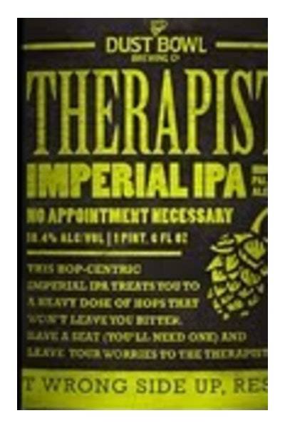 Dust Bowl Brewing Therapist California Imperial Ipa Beer (6 fl oz ...