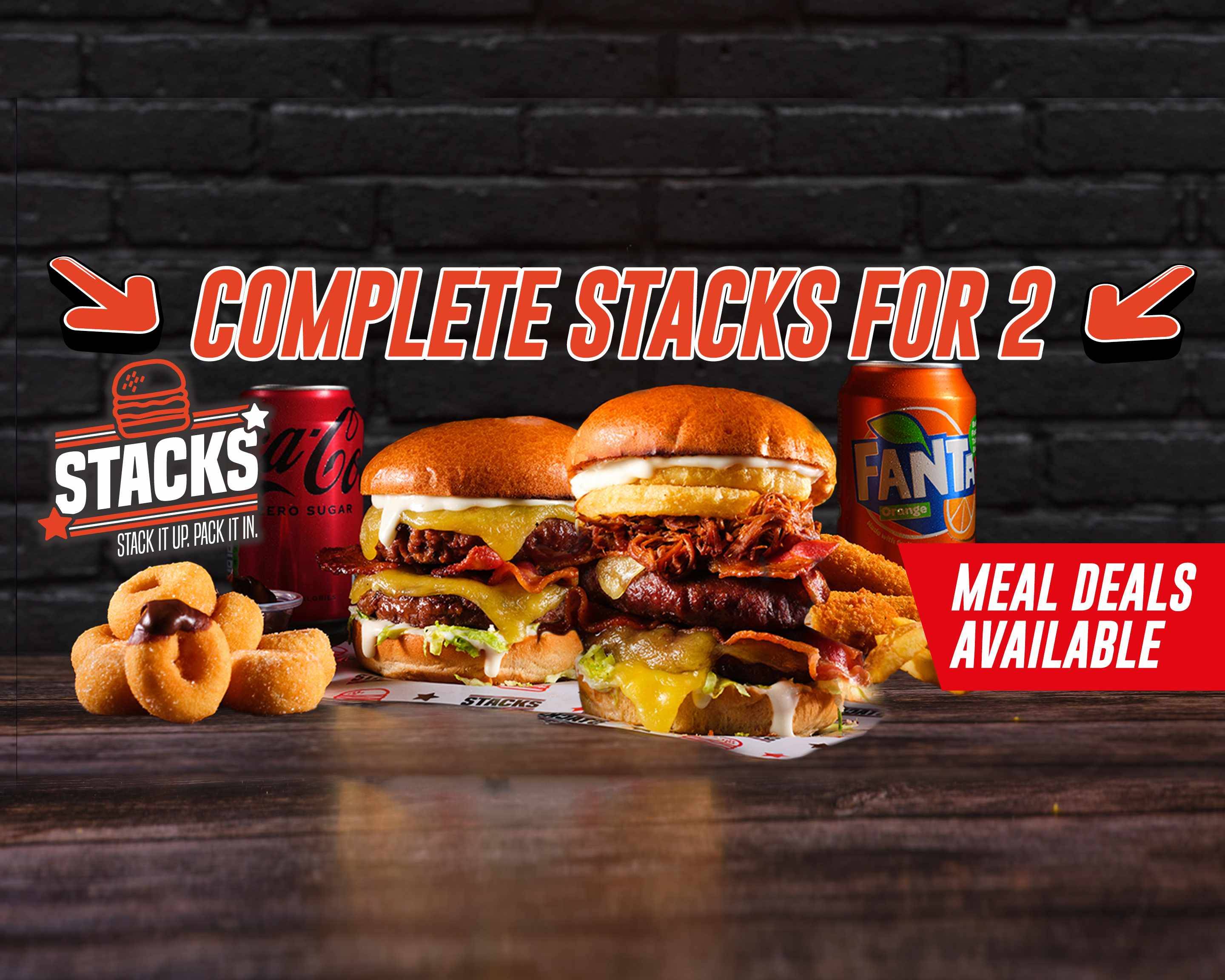 STACKS - Burgers (Oxford) Menu - Takeaway in Blackbird Leys | Delivery ...