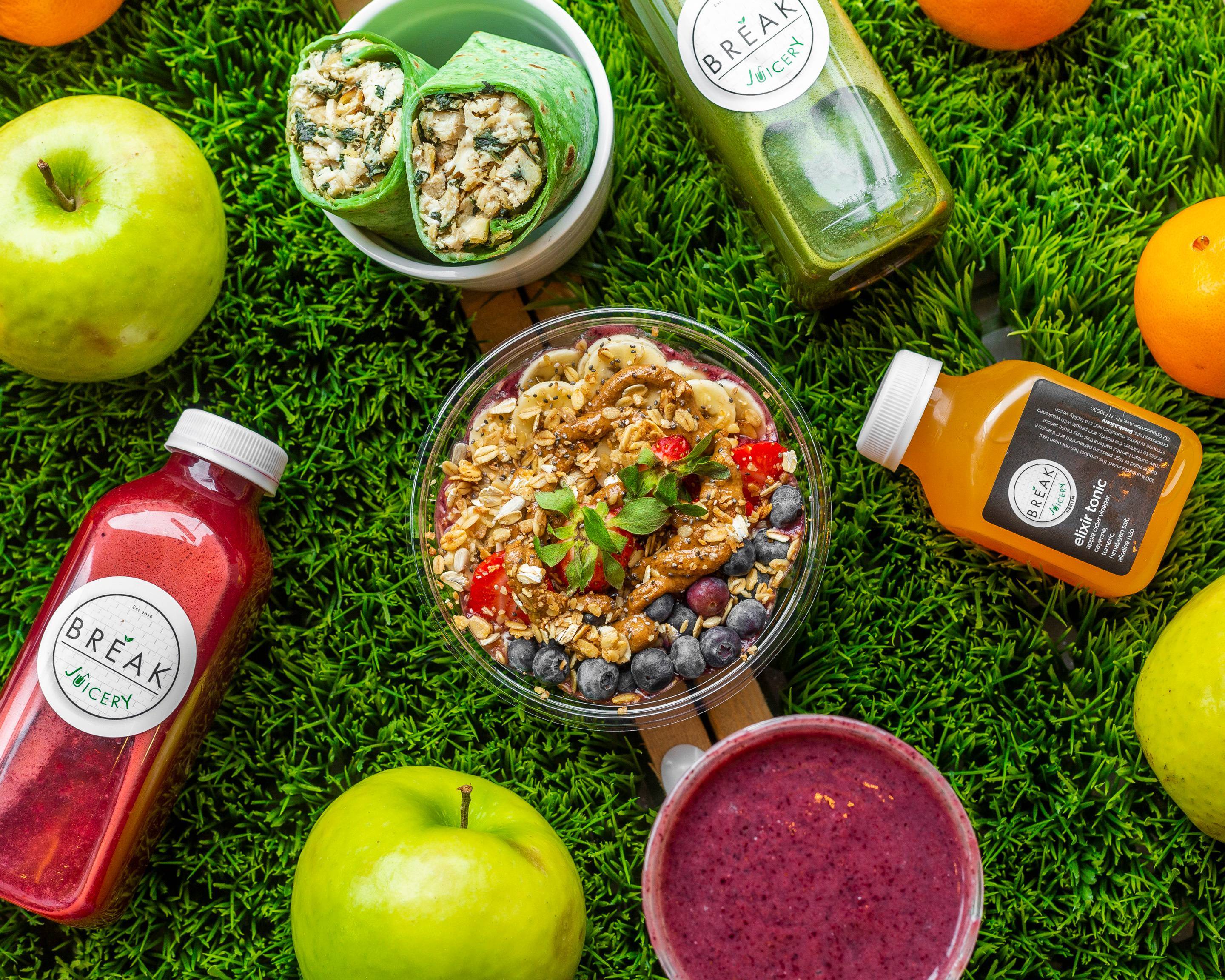 Order BreakJuicery Menu Delivery【Menu & Prices】| New York | Uber Eats
