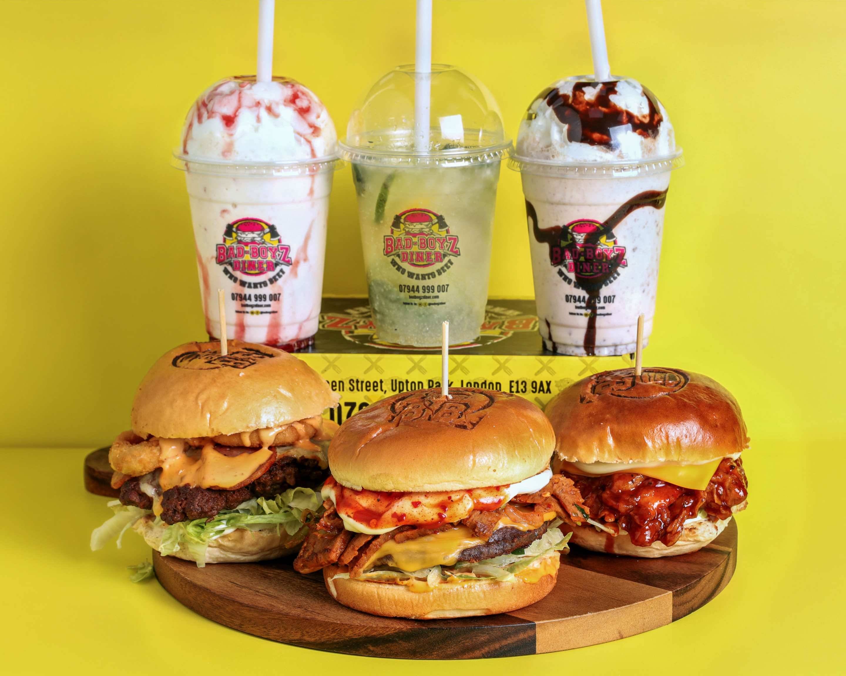 Badboyz diner Menu & Prices - London Delivery - Order with Uber Eats