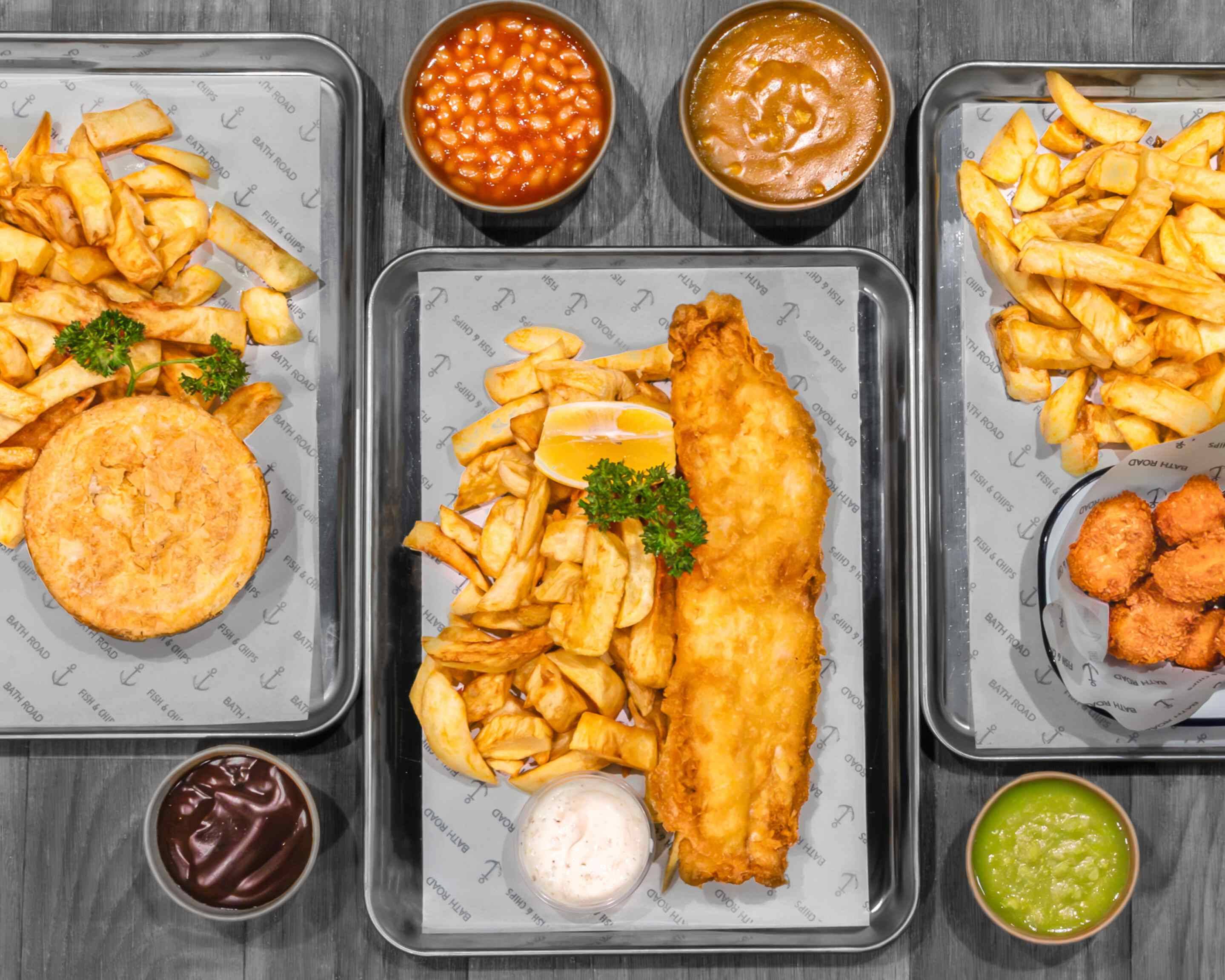 Order The Big Fish | Menu & Prices | South West, UK Delivery & Takeaway ...