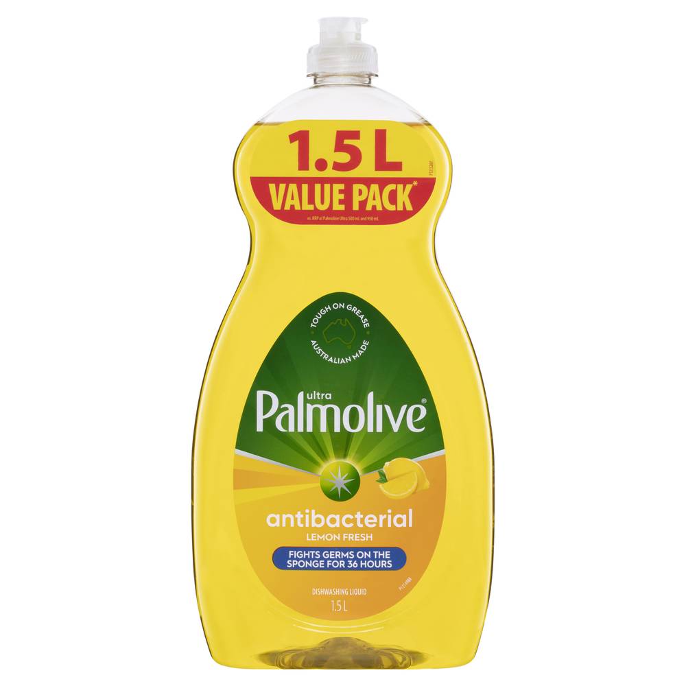 Palmolive Ultra Strength Concentrate Antibacterial Dishwashing Liquid ...
