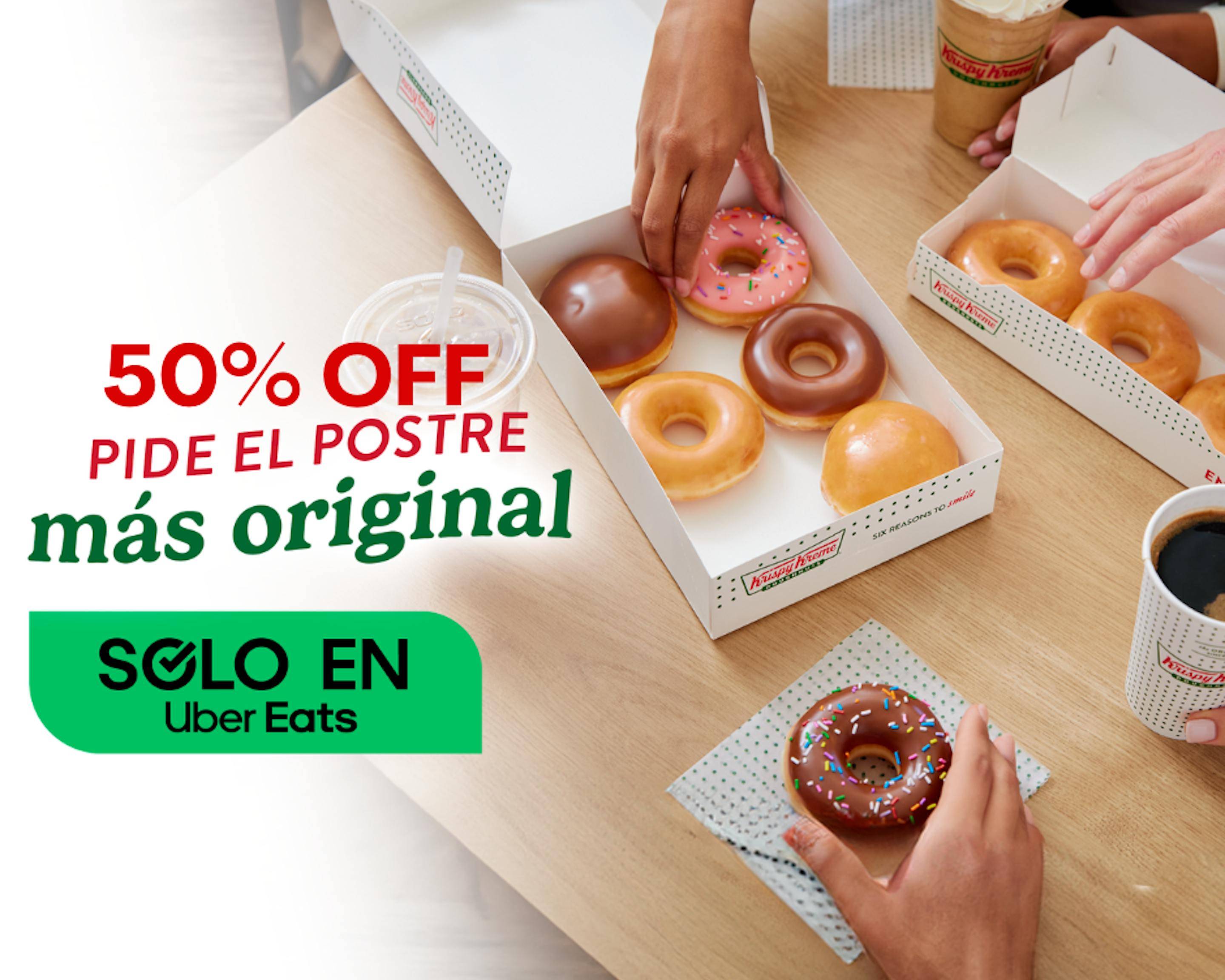 Krispy Kreme (Distrito Uno) a Domicilio en Chihuahua | Menú & Precios | Uber Eats