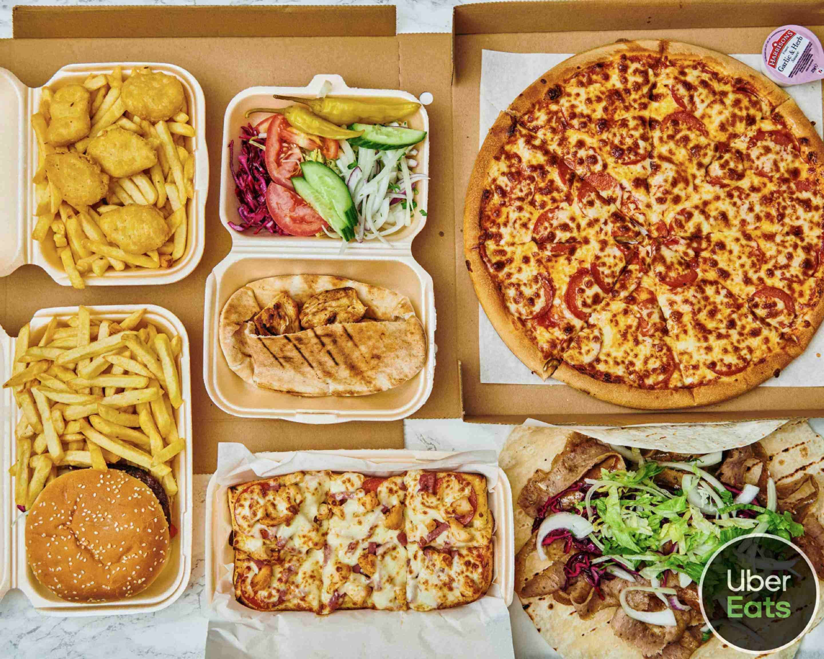 Flames Kebab (Cefn FForest) Menu - Takeaway in Cefn Fforest | Delivery ...