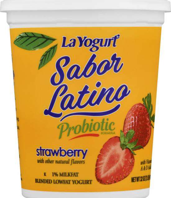 La Yogurt Sabor Latino Low Fat Probiotic Strawberry Yogurt | Delivery ...