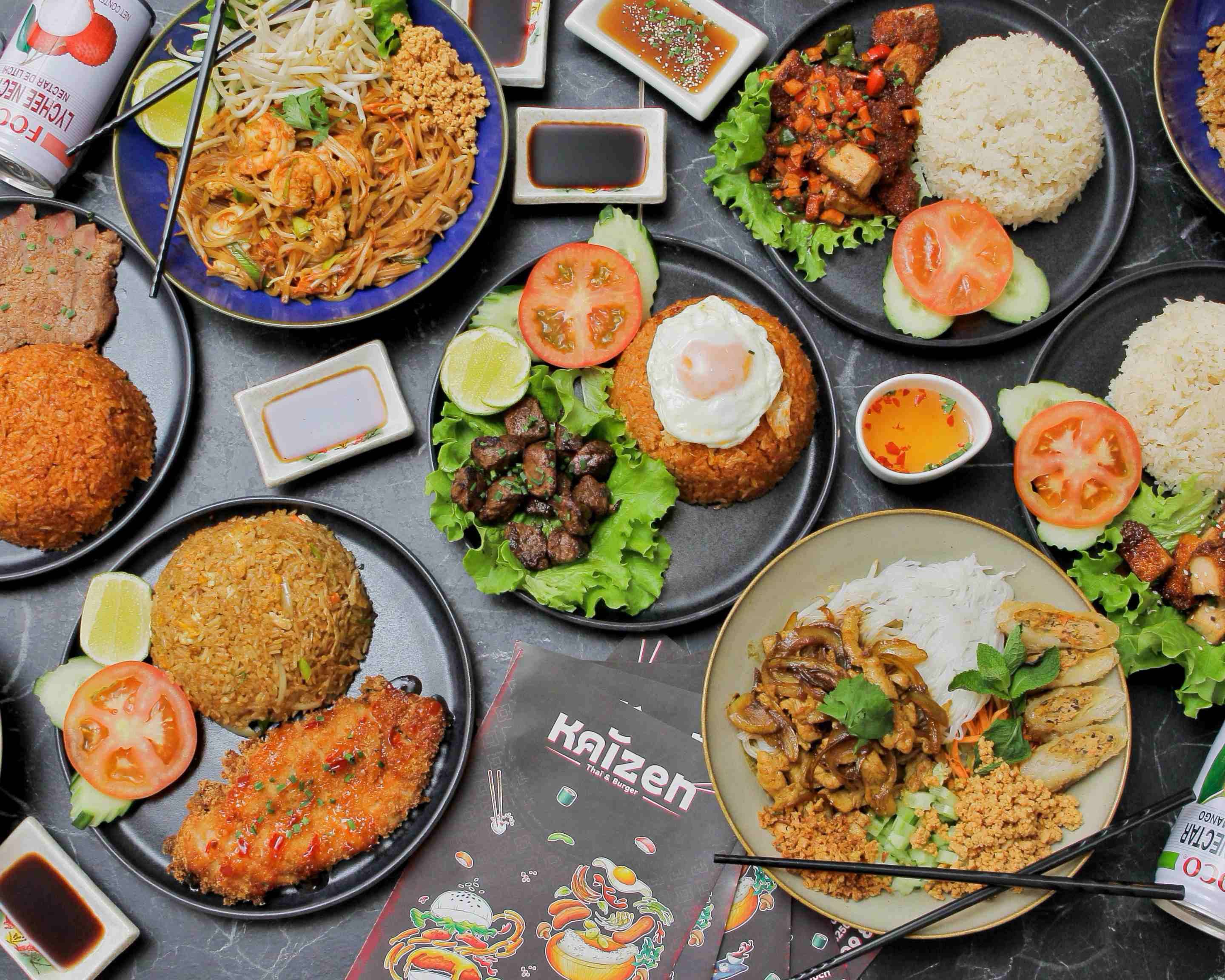 KAIZEN THAI & BURGER menu et prix - Livraison à Meulan-en-Yvelines ...