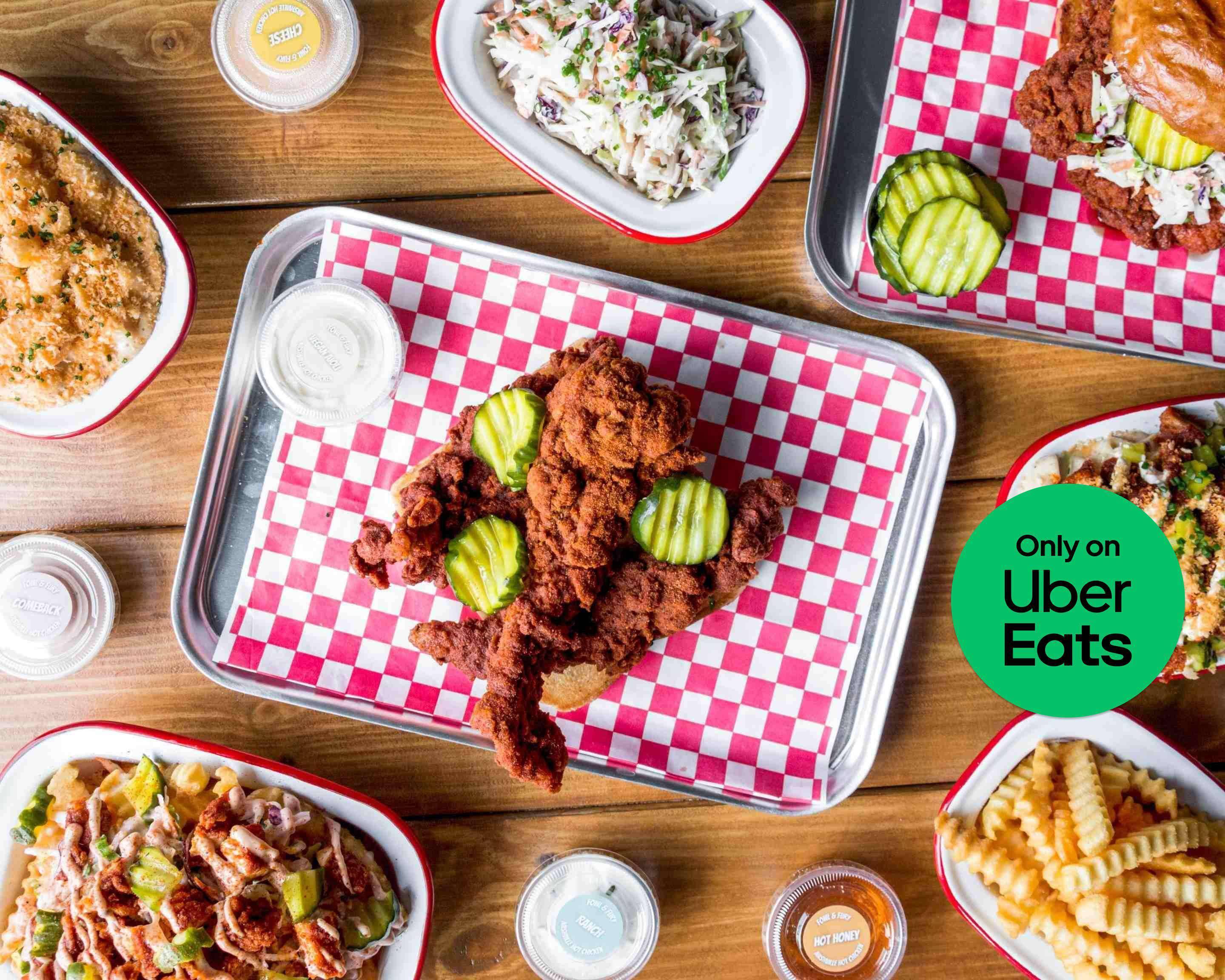 Fowl & Fury Cathays Menu & Prices - Cardiff Delivery - Order with Uber Eats