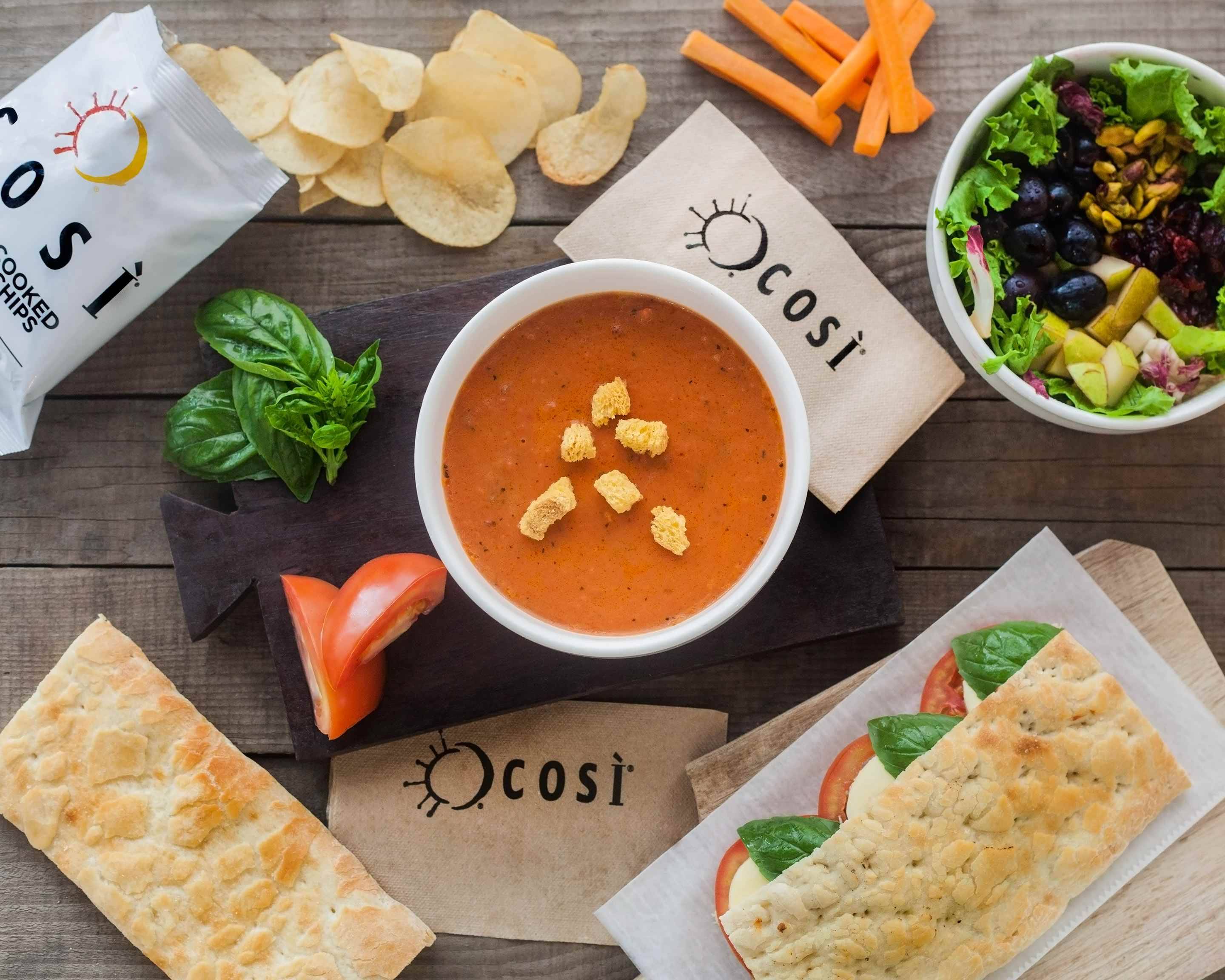 Cosí - Santa Ana a domicilio en Santa Ana | Menú y precios | Uber Eats