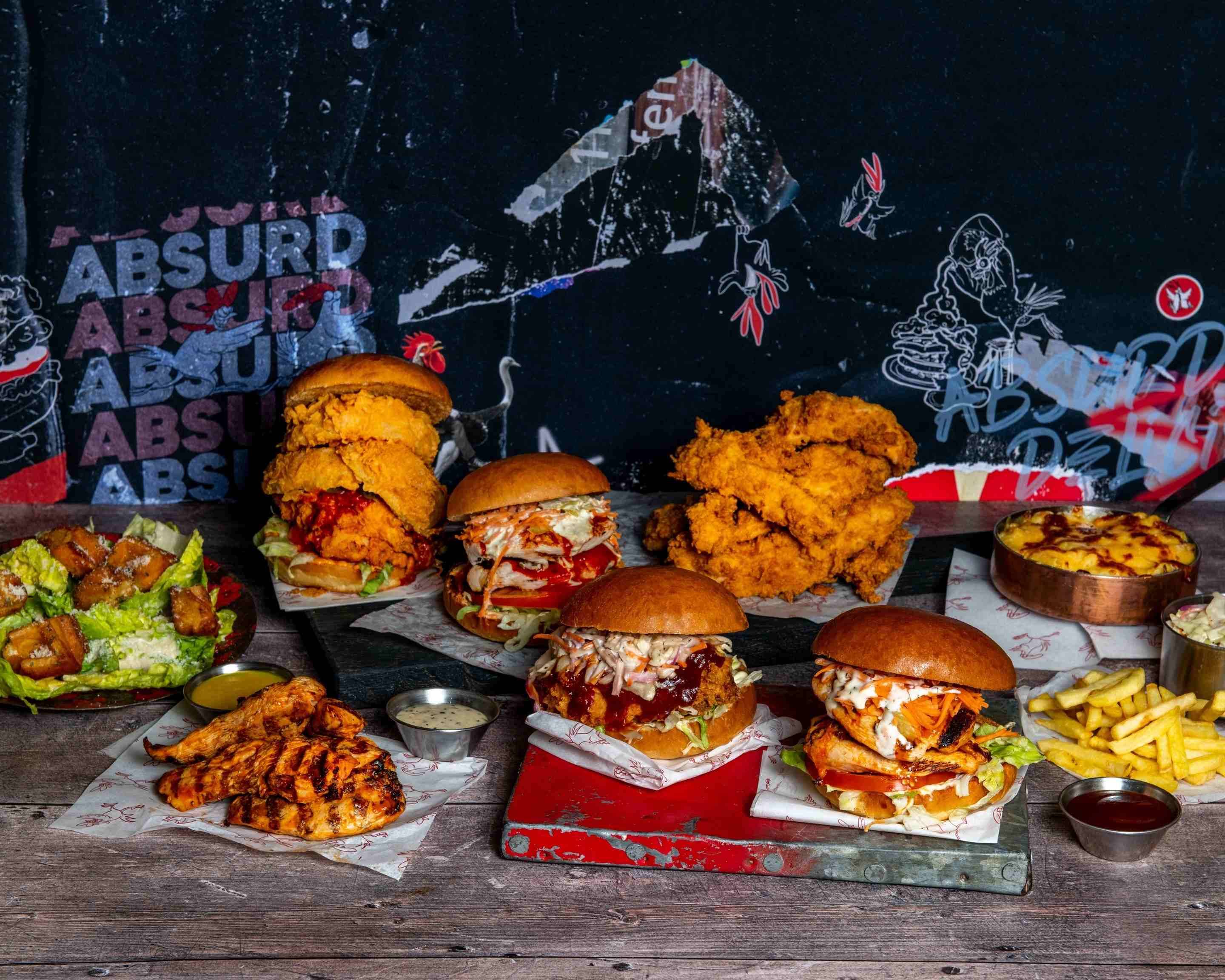 Absurd Bird (The Quarterdeck E14) Menu - Takeaway in London | Delivery ...