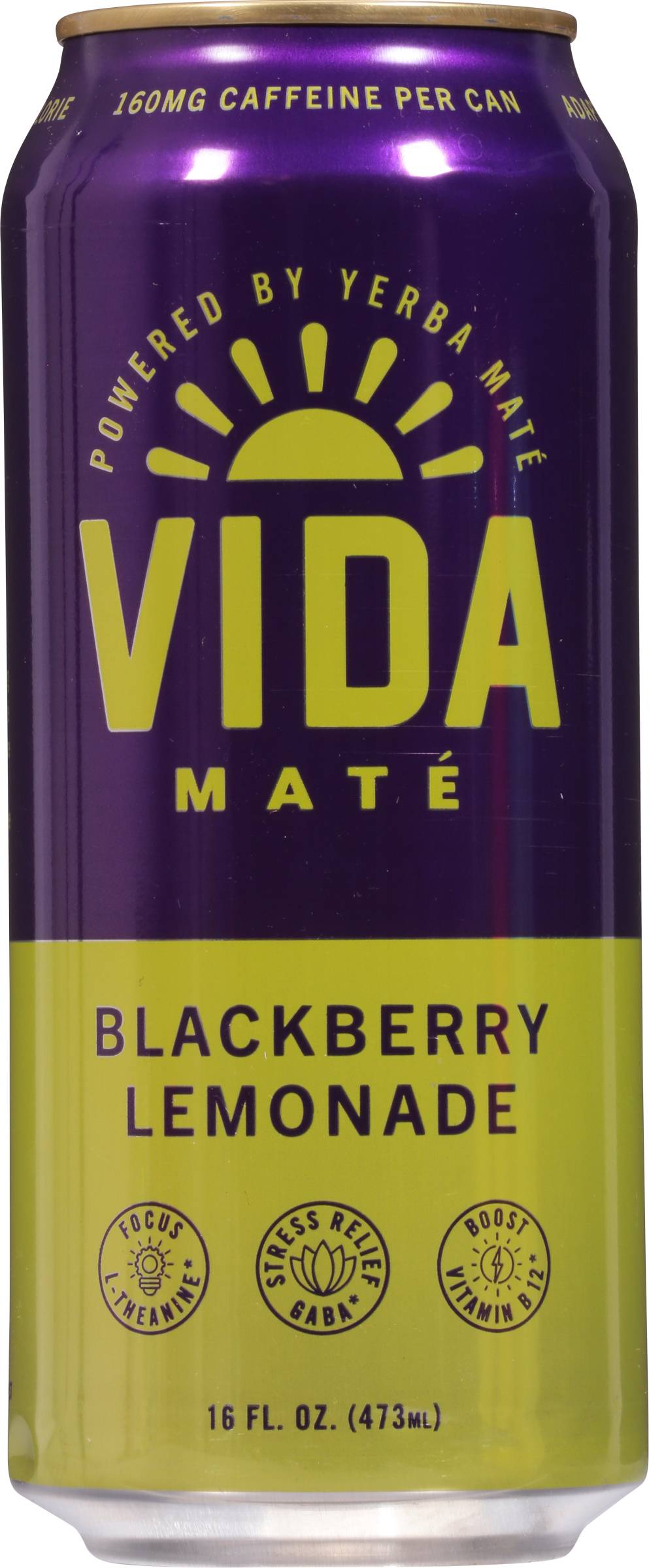 Vida Mate Blackberry Lemonade (16 fl oz) | Delivery Near You | Postmates