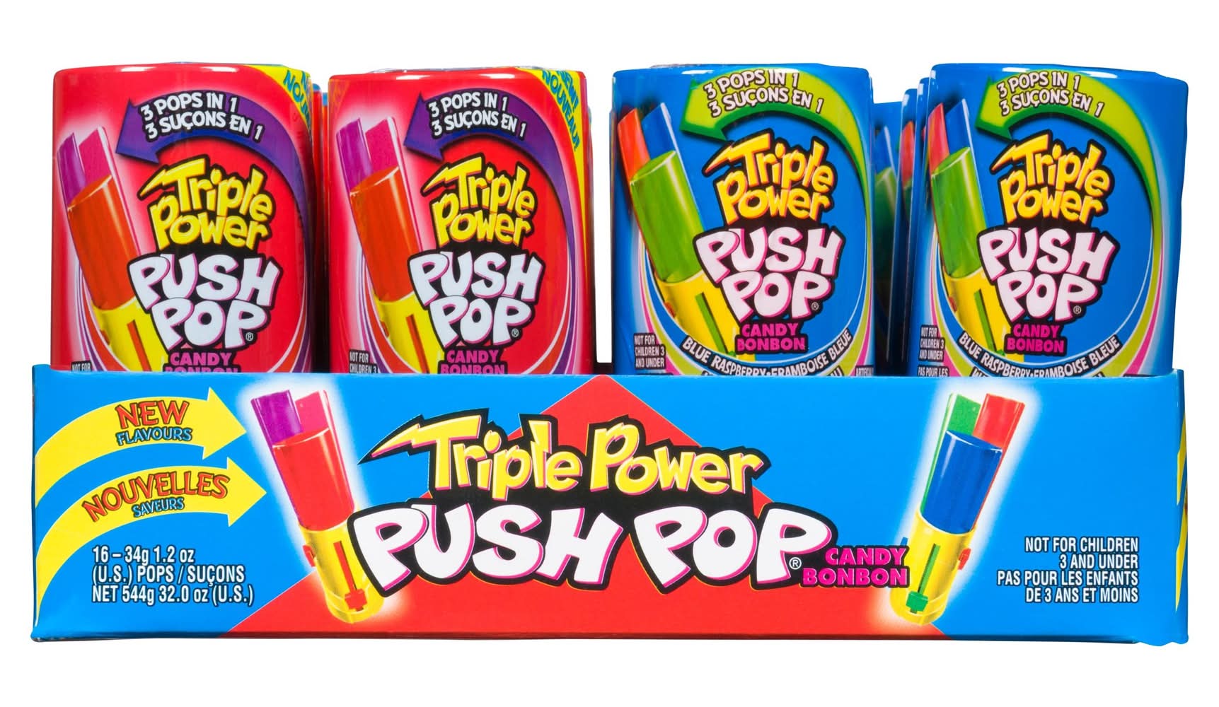 Push Pop Candy Bonbon Lollipops Delivery Near Me | Order Online | Uber Eats