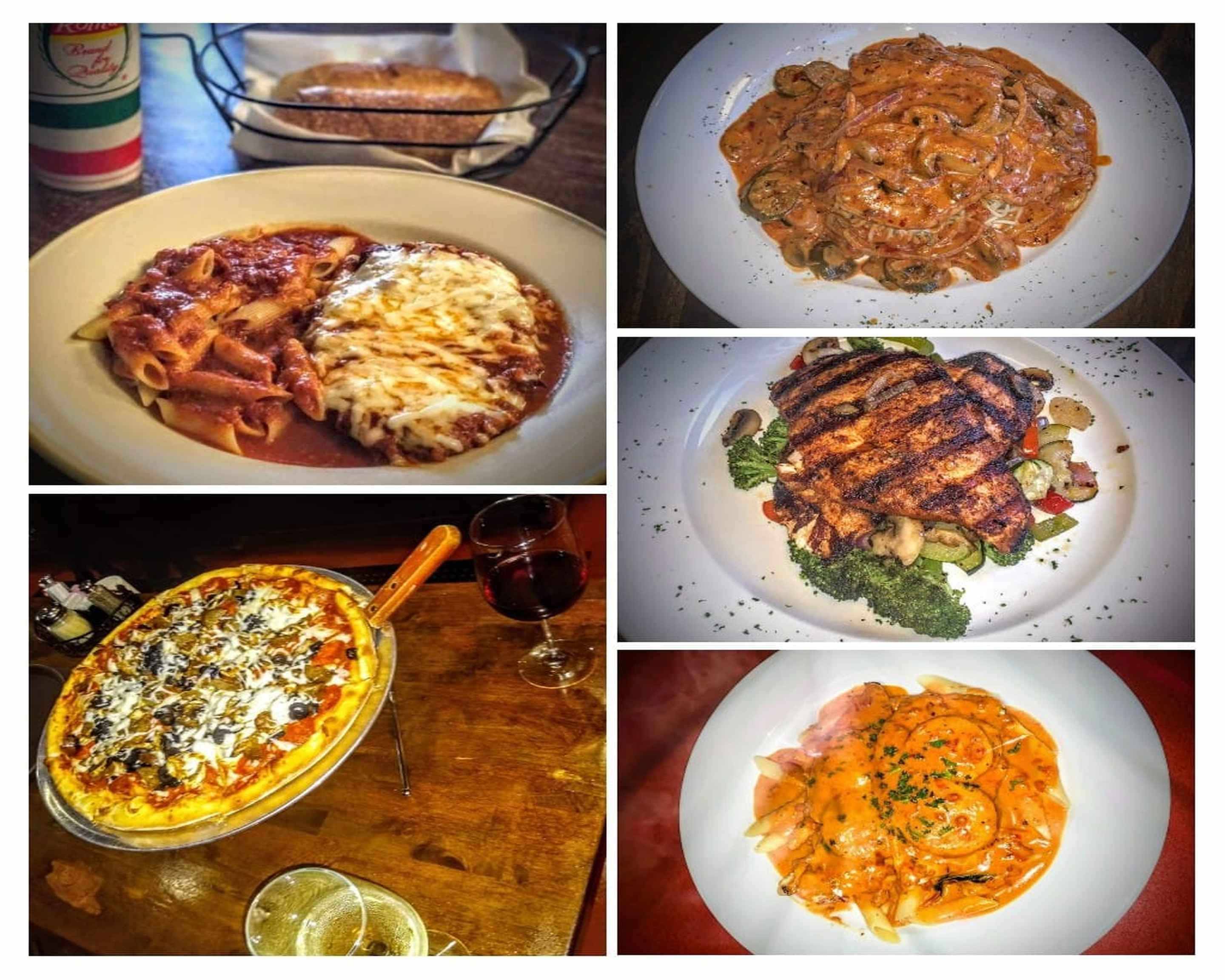 Romas Italian Kitchen Menu Plano • Order Romas Italian Kitchen Delivery ...