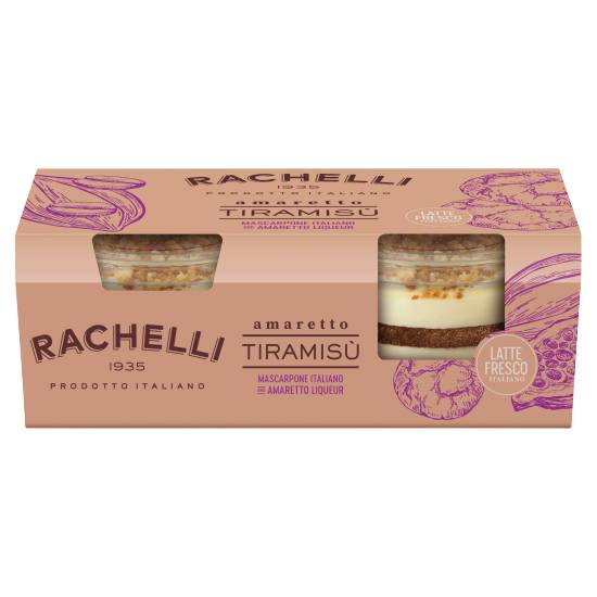 Rachelli Tiramisu Mascarpone Italiano and Amaretto Liqueur Delivery ...