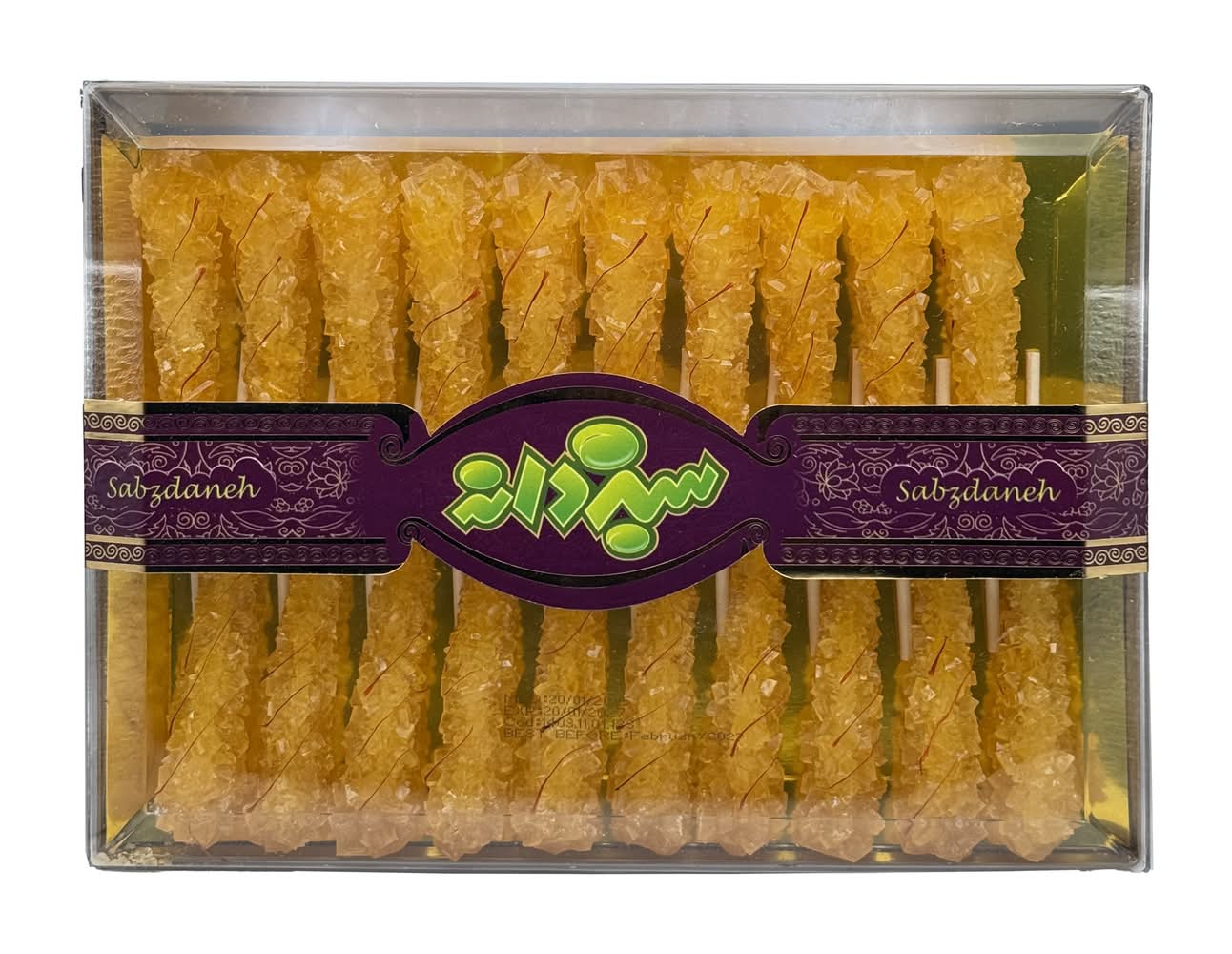 Sabzdaneh Saffron Rock Candy Sticks Delivery Near Me | Order Online ...