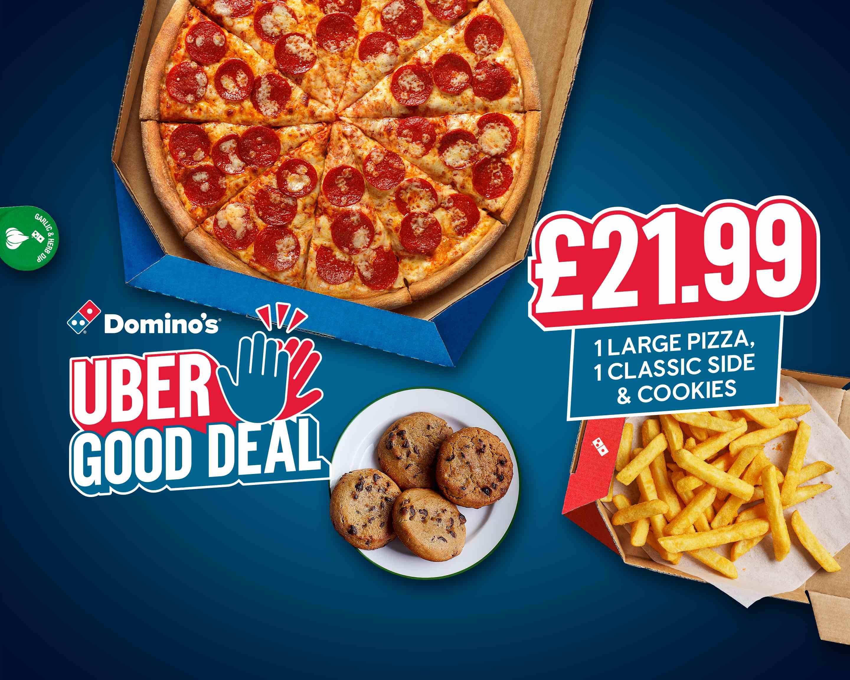 Domino's Pizza (Redcar) Menu - Takeaway in North East, UK | Delivery ...