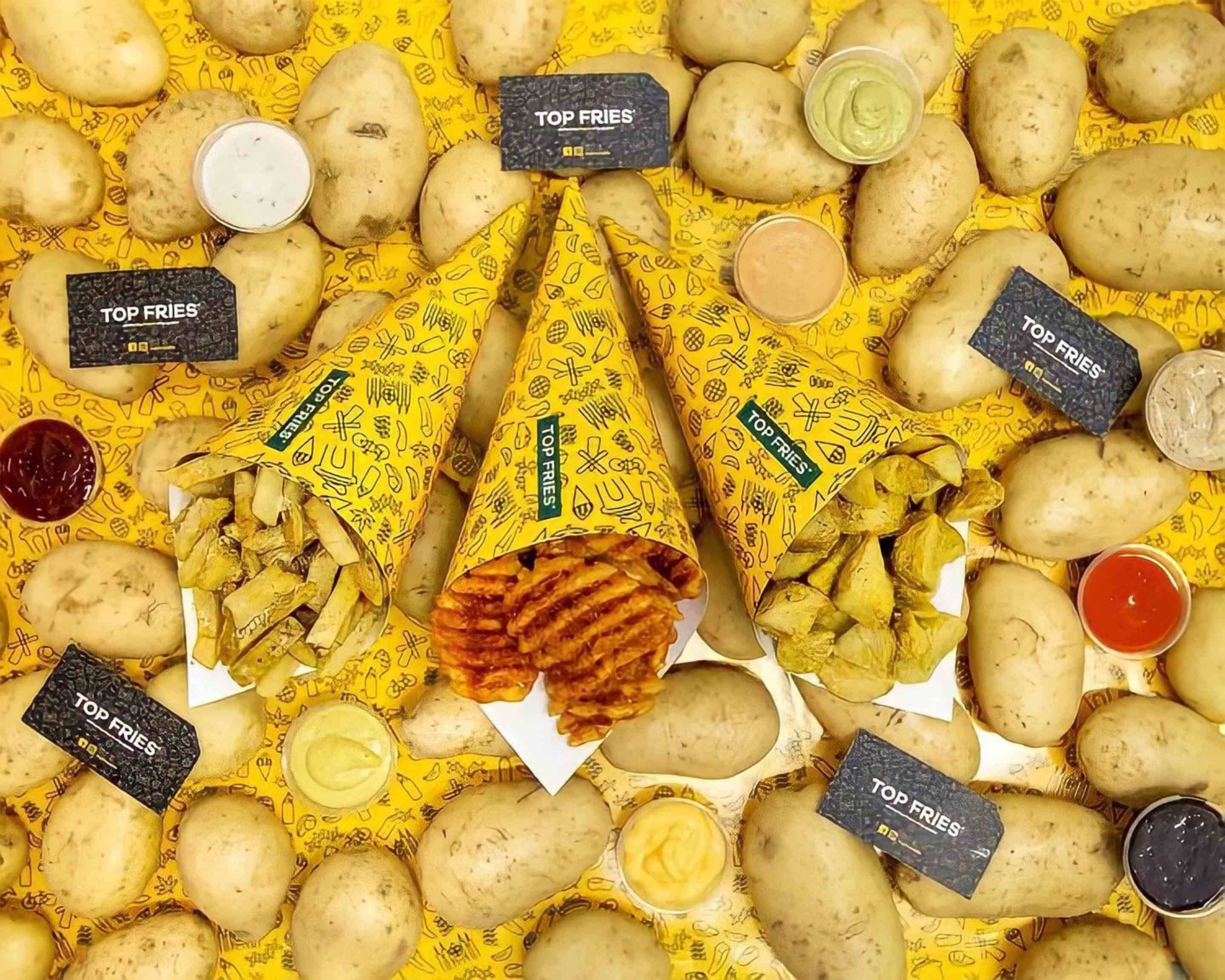 Top Fries Galerías las Torres Premium Menú a Domicilio【Menú y Precios ...