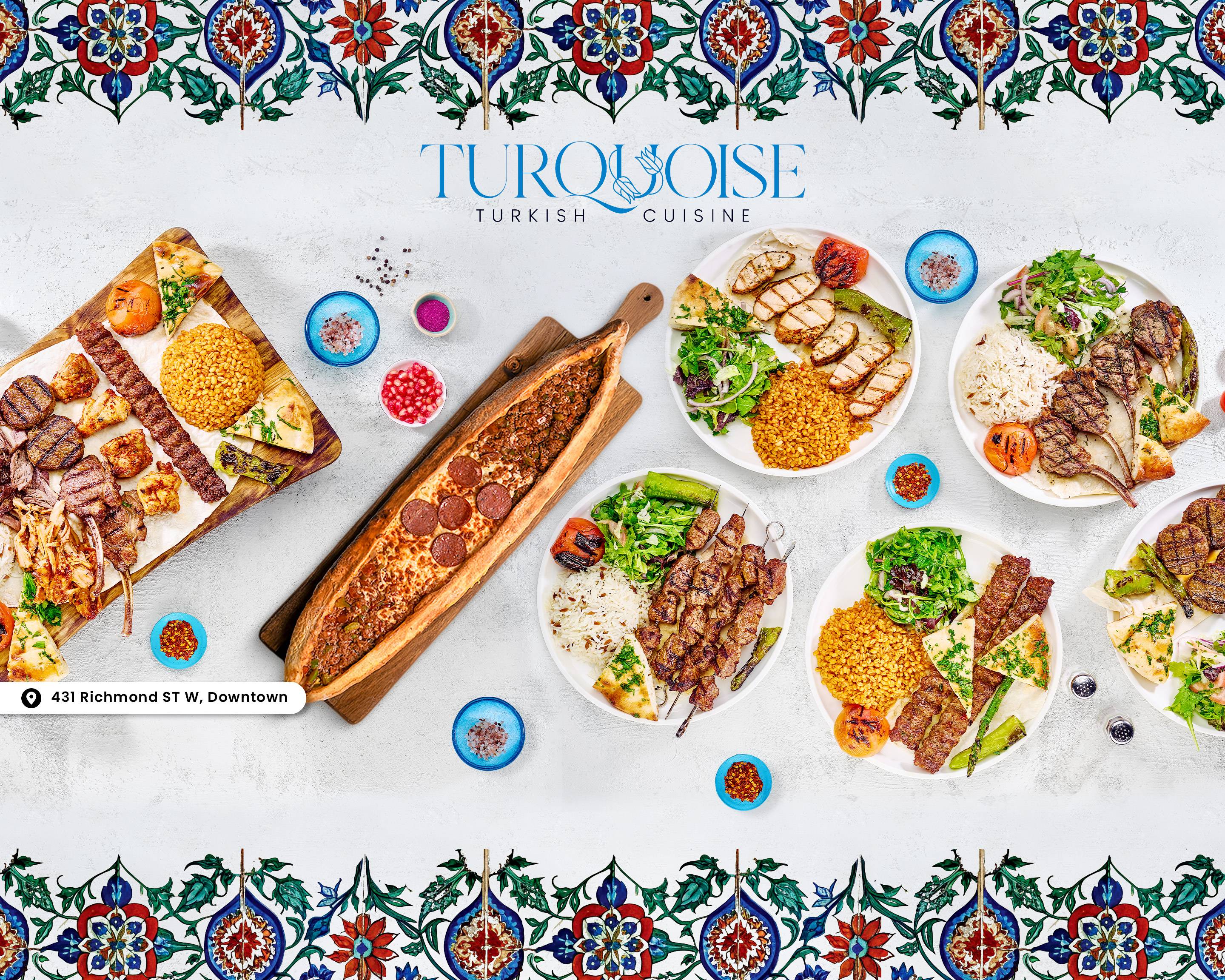 Order Turquoise Grill House - Menu & Prices - Toronto Delivery | Uber Eats