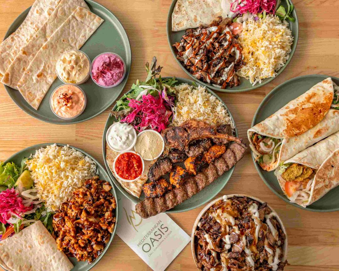 Mediterranean Oasis (Grill, Shawarma & Gyros) Menu Takeout in Brisbane ...