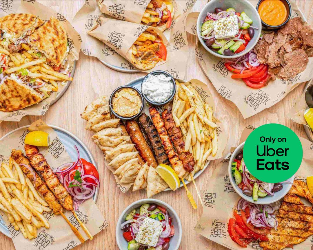 It's All Greek to Me Menu - Takeaway in London | Delivery Menu & Prices ...