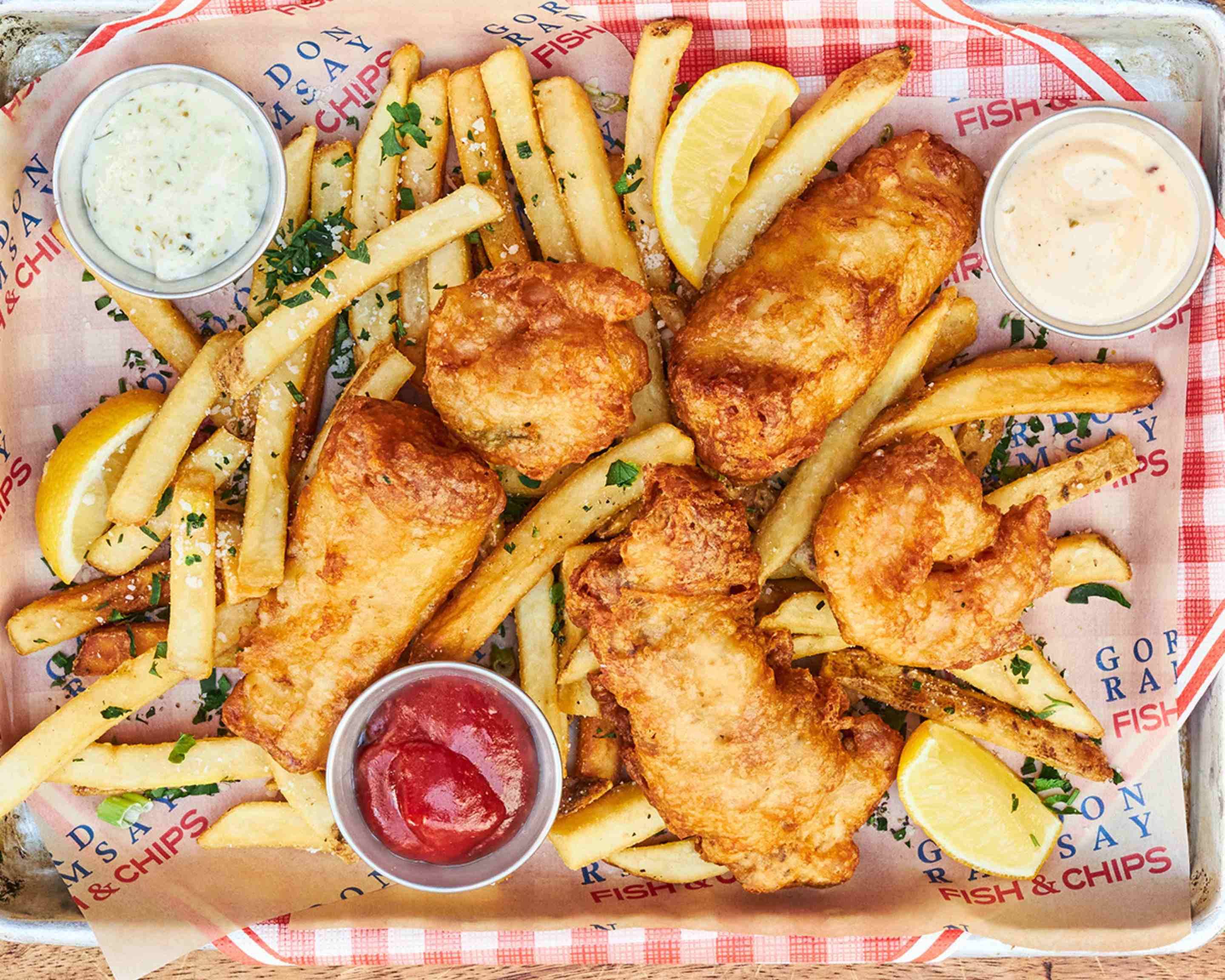 Order Gordon Ramsay Fish & Chips - NYC Menu Delivery【Menu & Prices ...