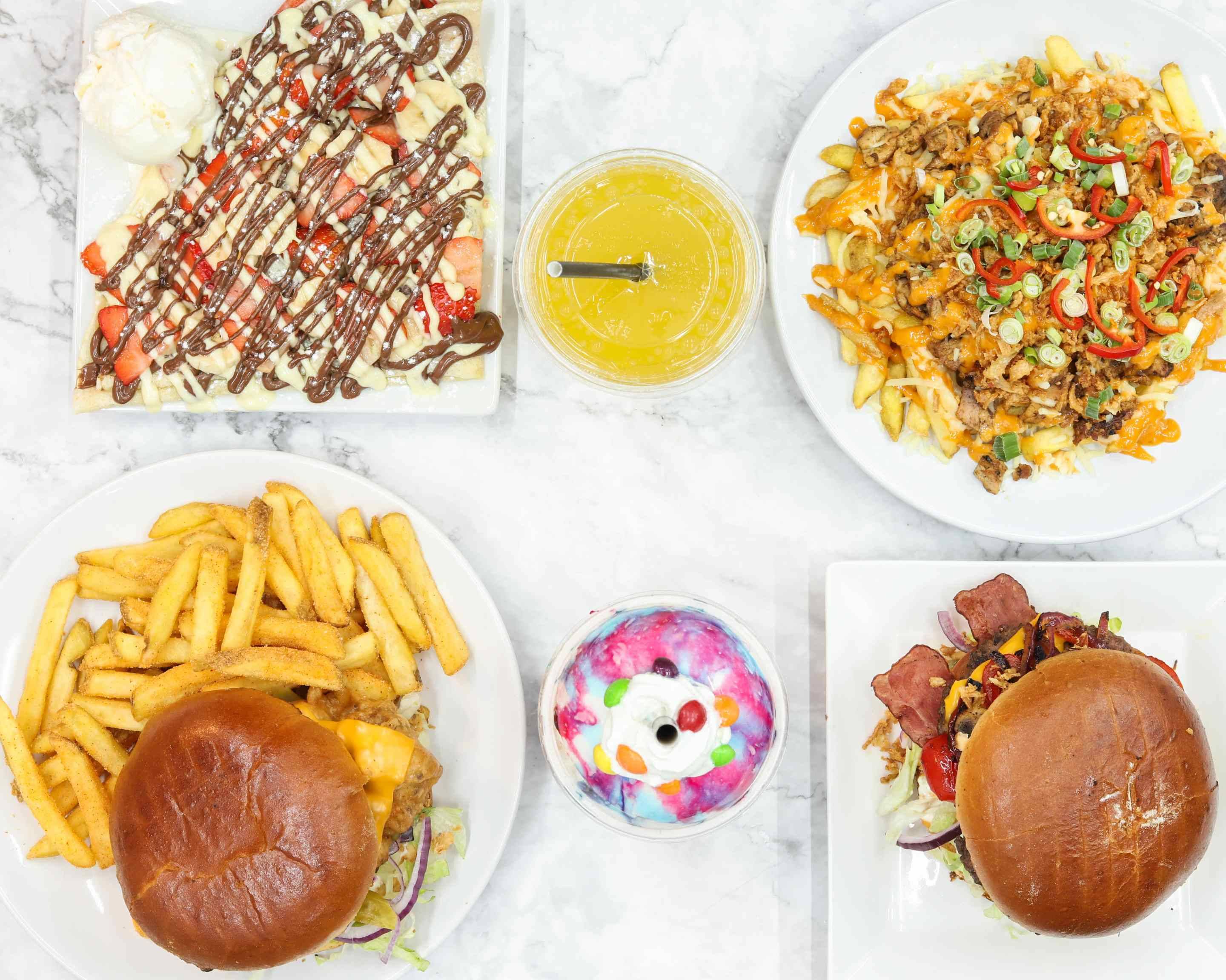 Zak’s Burger & Shake Menu - Takeaway in Glasgow | Delivery menu ...