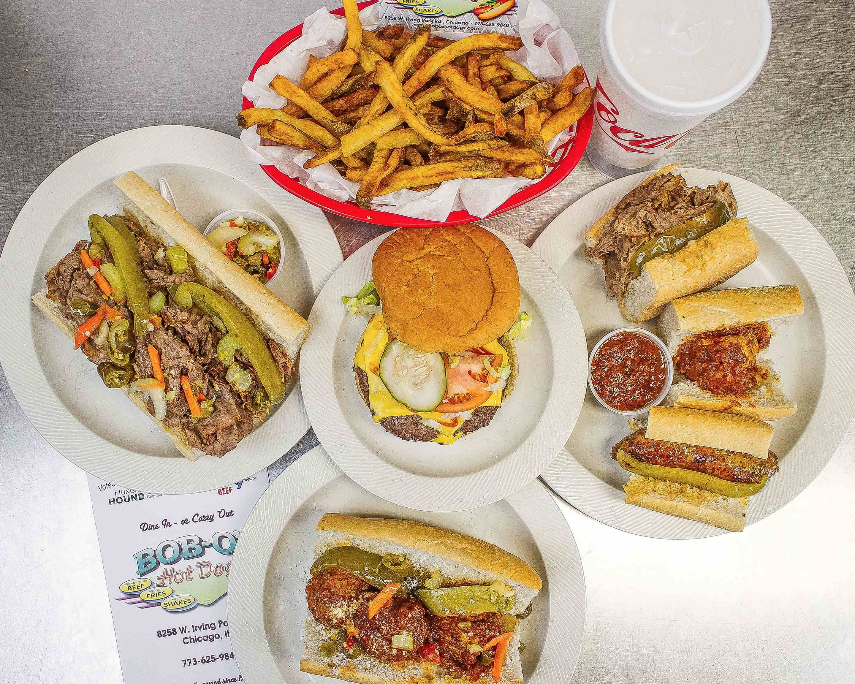 Bob-O's Hot Dogs Menu Chicago • Order Bob-O's Hot Dogs Delivery Online ...