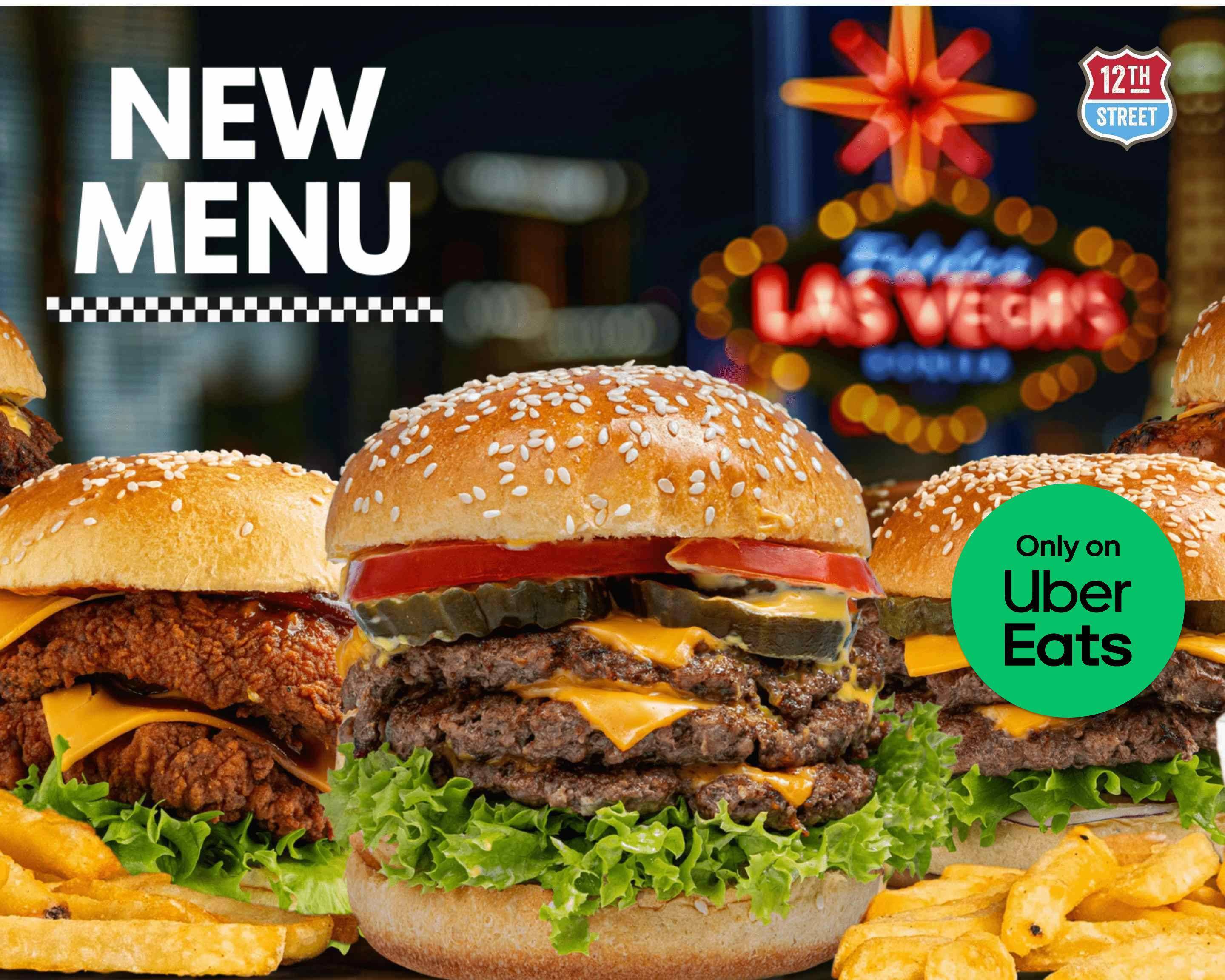 12th Street Burgers & Shakes (Chatham) Menu - Takeaway in London ...