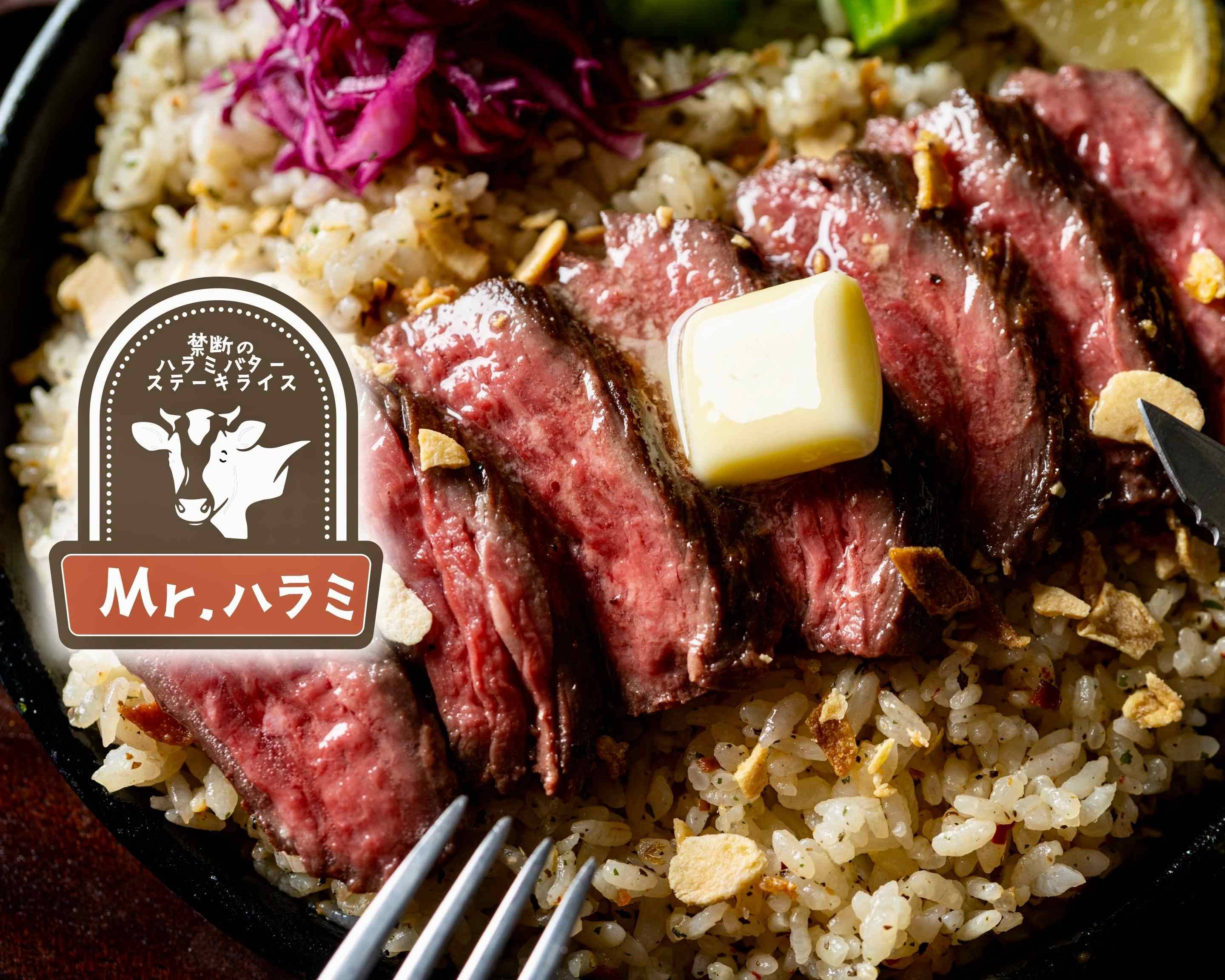 禁断のハラミバターステーキライス Mr.ハラミ 元住吉店 Forbidden Harami Butter Steak Rice Mr ...