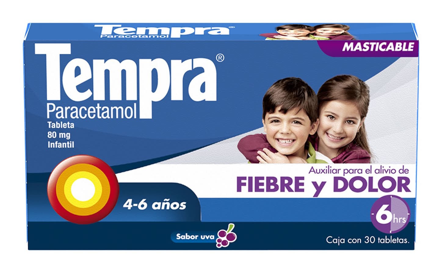 Tabletas masticables de paracetamol | Guía de salud | Vidaliax