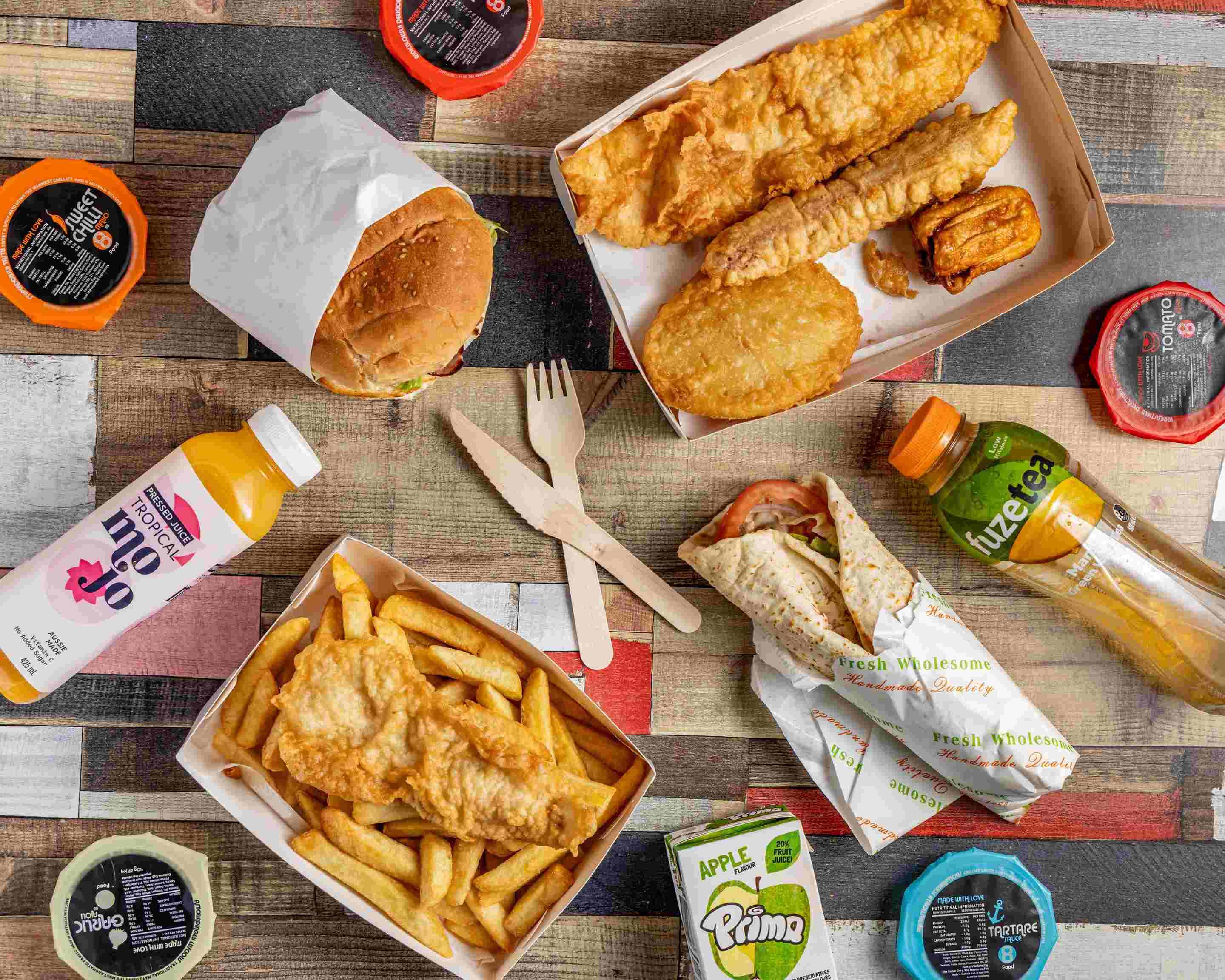 Order Sgt. Baker Fish | Menu & Prices | Melbourne Delivery | Uber Eats