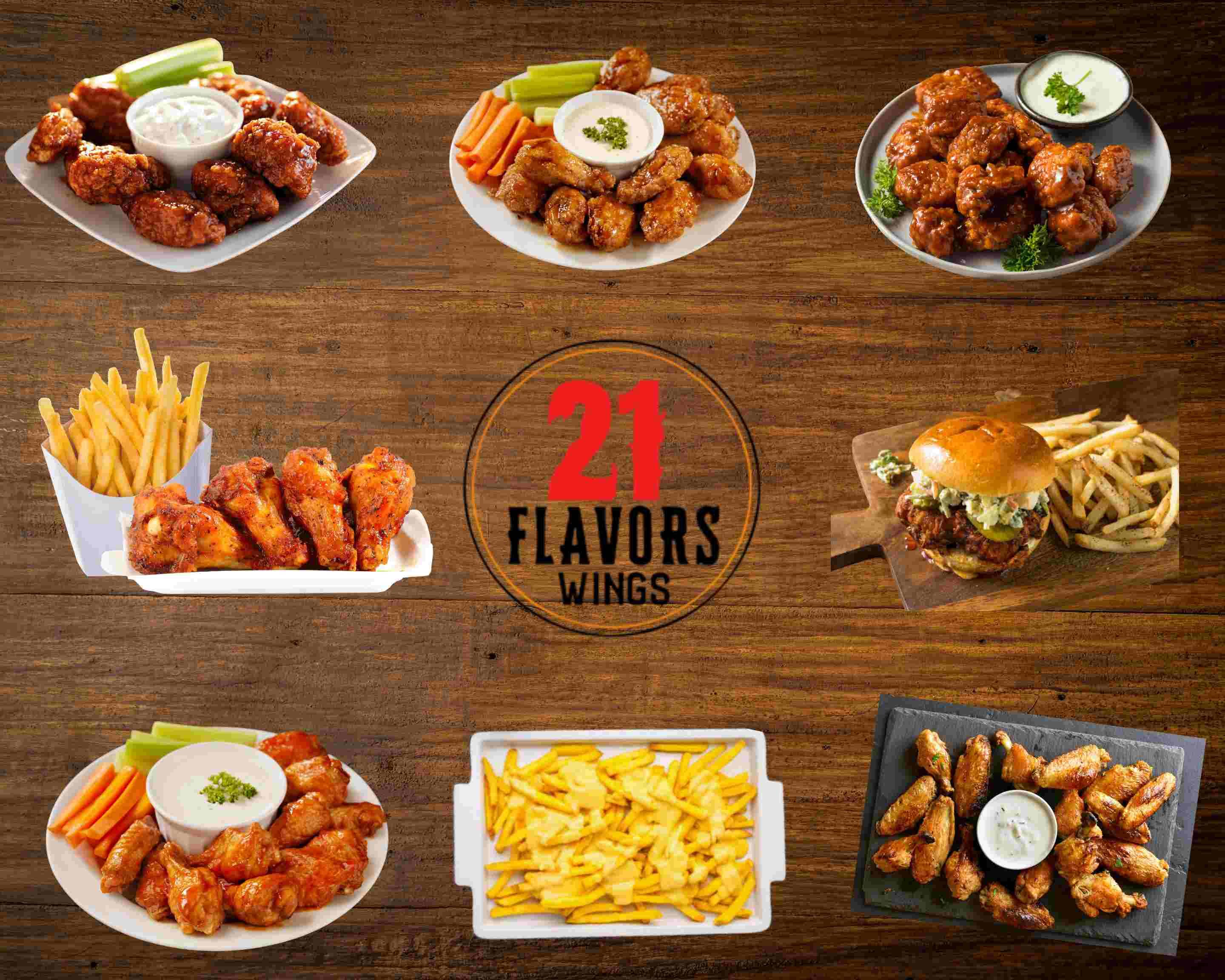 Order 21 Flavors Wings (2616 Blodgett St) - Menu & Prices - Houston ...