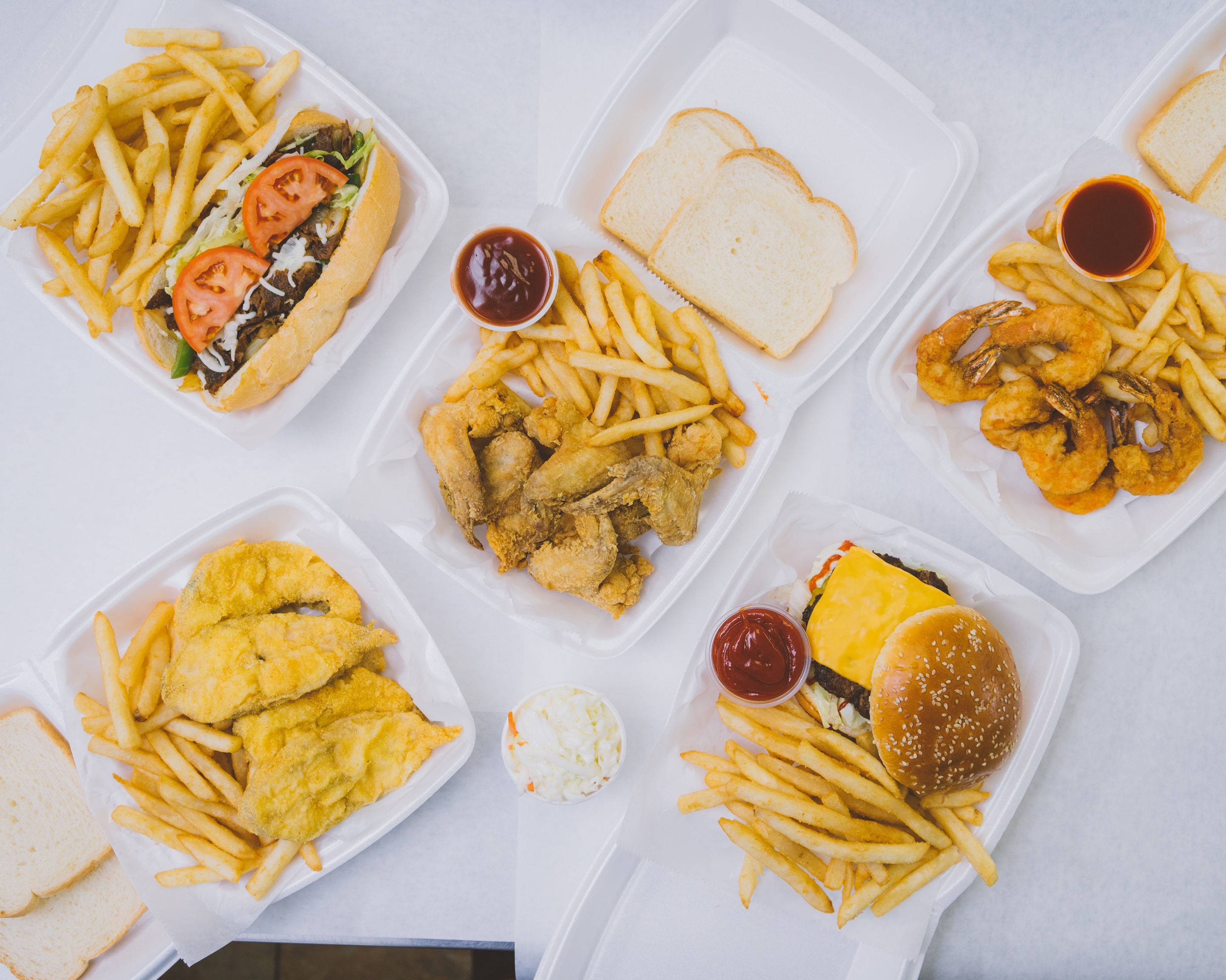 Shark's Fish & Chicken (Broadway) Menu Gary • Order Shark's Fish ...