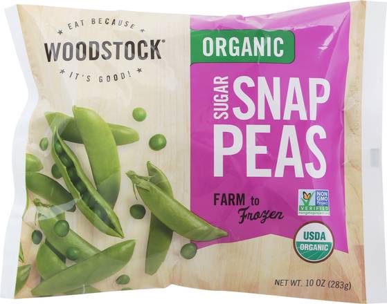 Woodstock Organic Sugar Snap Peas | Delivery Near You | Uber Eats