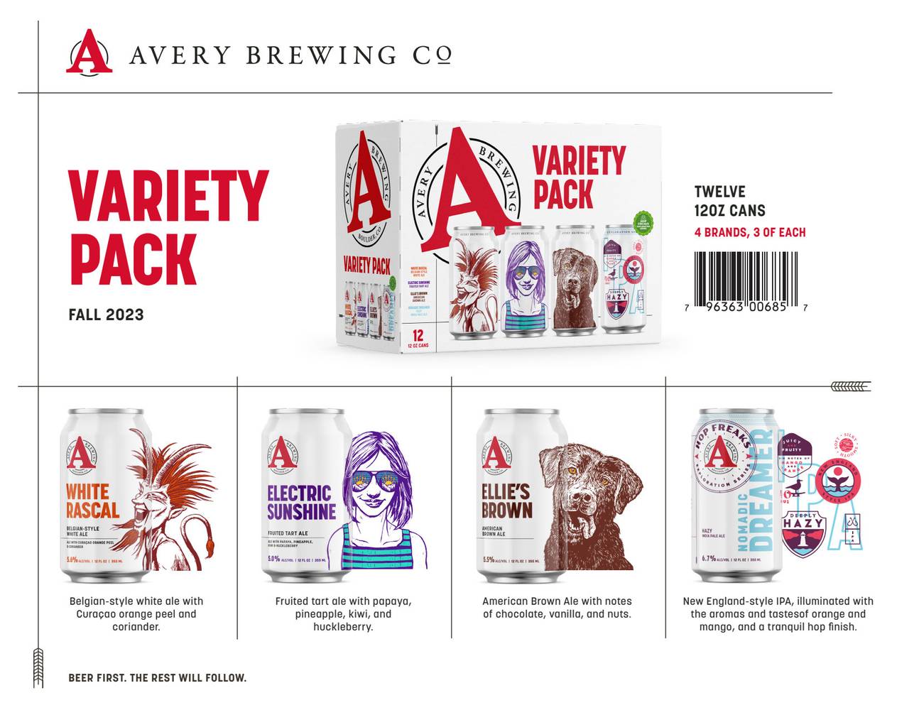 Avery Brewing Co. Variety pack Ipa Mixed Beer Cans - Delivery in Under ...
