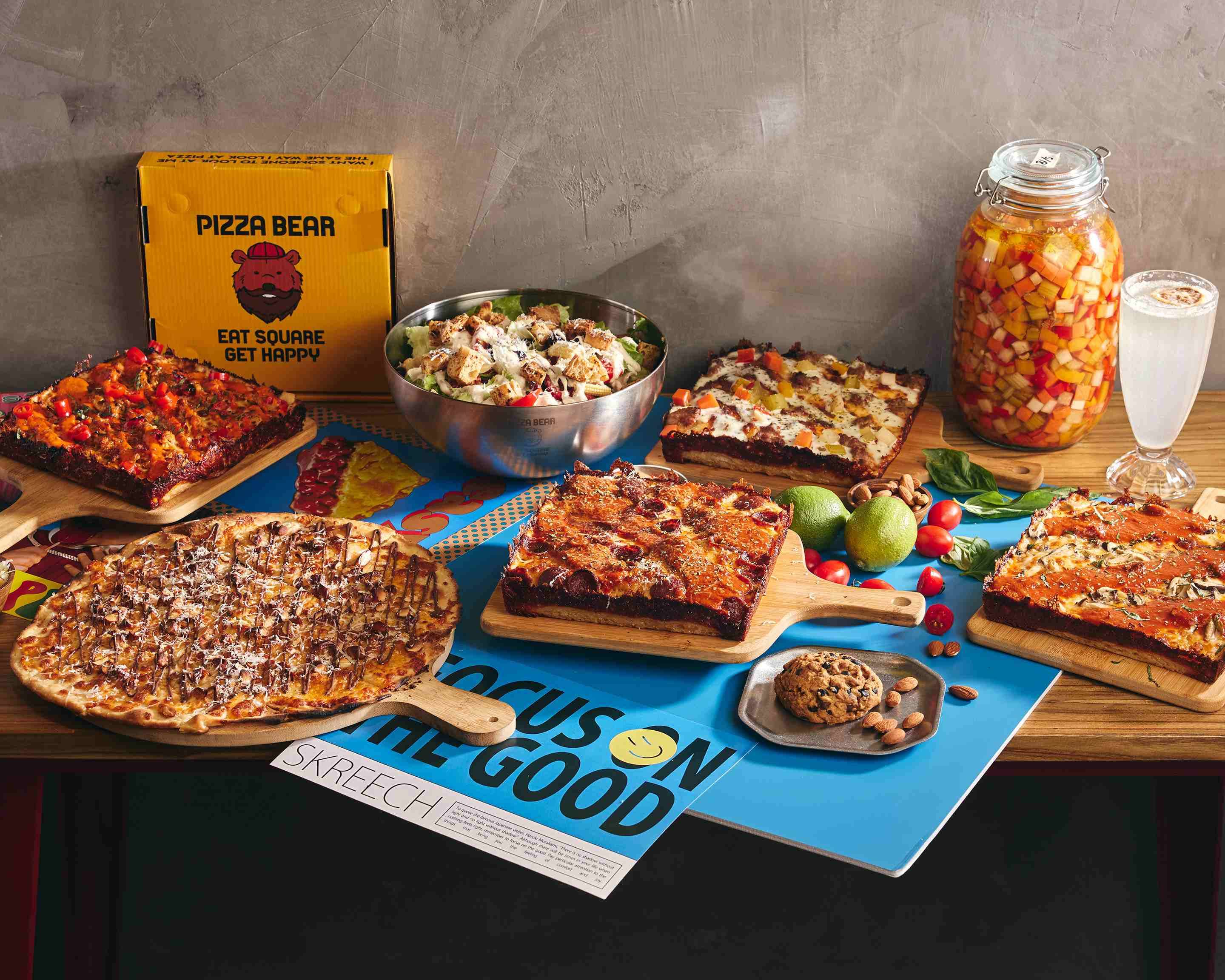 台北PIZZA BEAR 披薩熊 底特律風格披薩 延吉店的餐點外送 | 價目表和價格 | Uber Eats