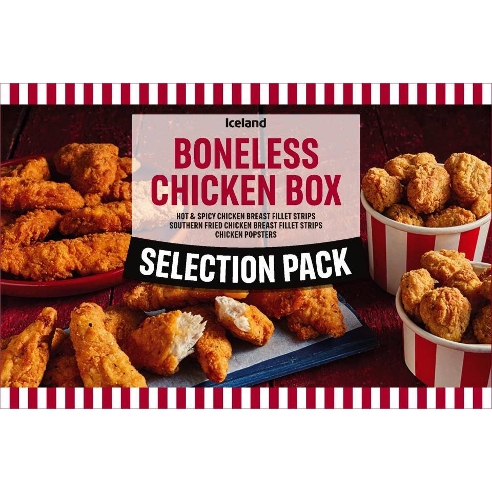 Iceland Boneless Chicken Box Delivery Near Me | Order Online | Uber Eats