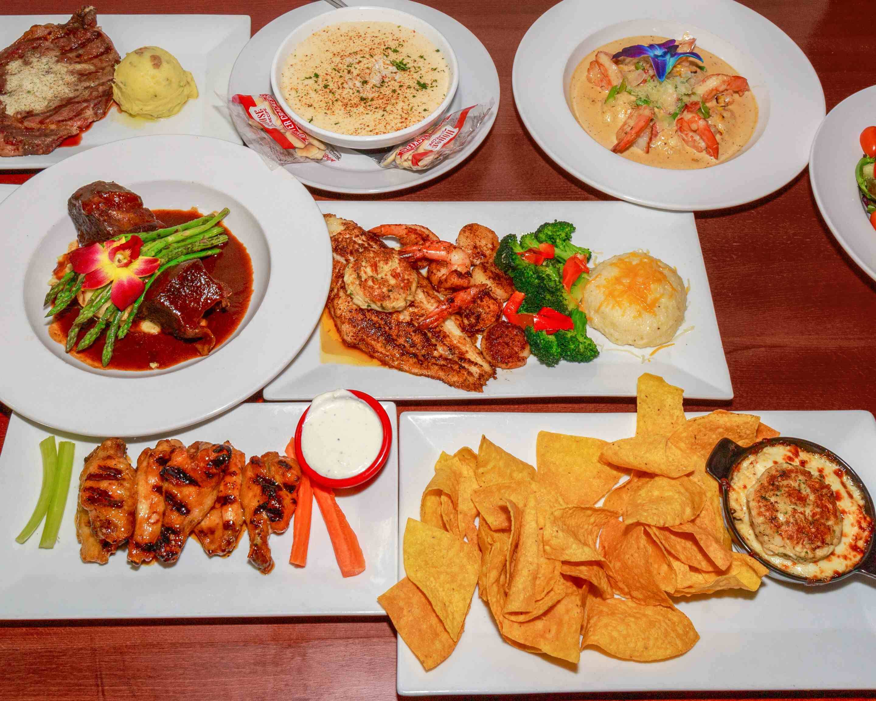 Order Red Tails Ocean Grille Menu Delivery in Waldorf | Menu & Prices ...