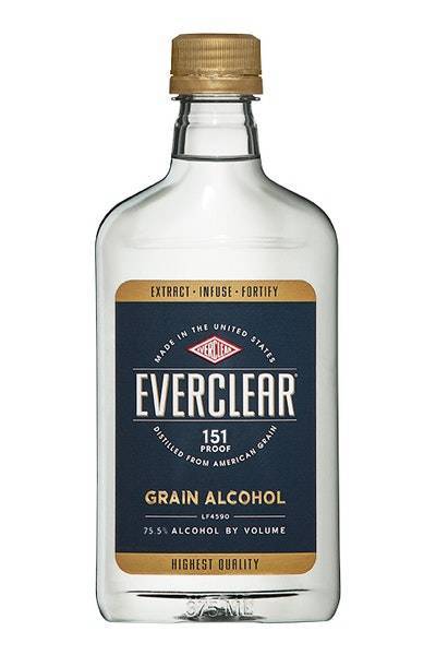 Everclear Grain Alcohol 151 (375ml bottle) | Delivery Near You | Uber Eats