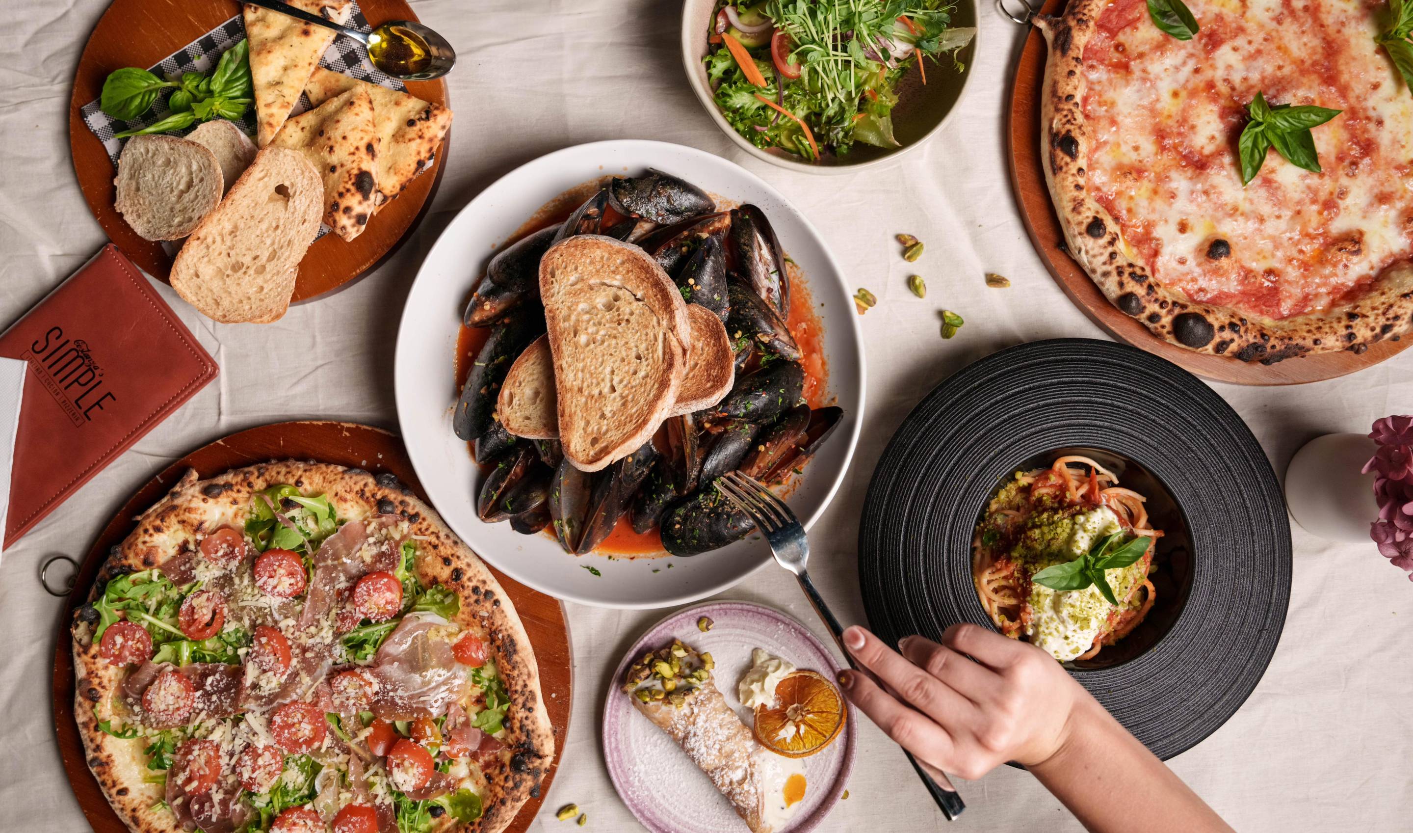 Order Simple Italian Cucina Pizzeria Applecross | Menu & Prices | Perth ...