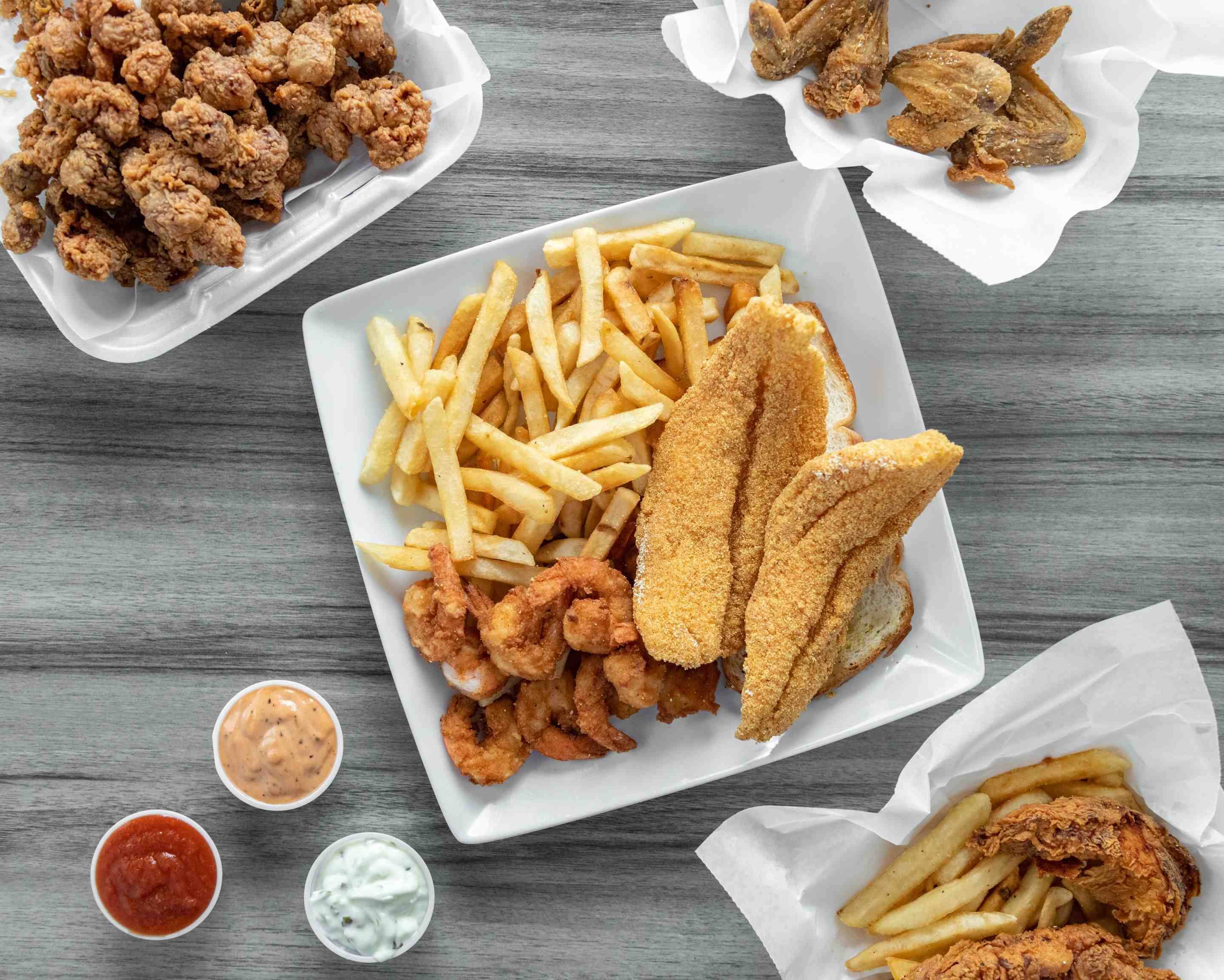 Order JJ Sharks Fish & Chicken - Menu & Prices - Jacksonville Delivery ...