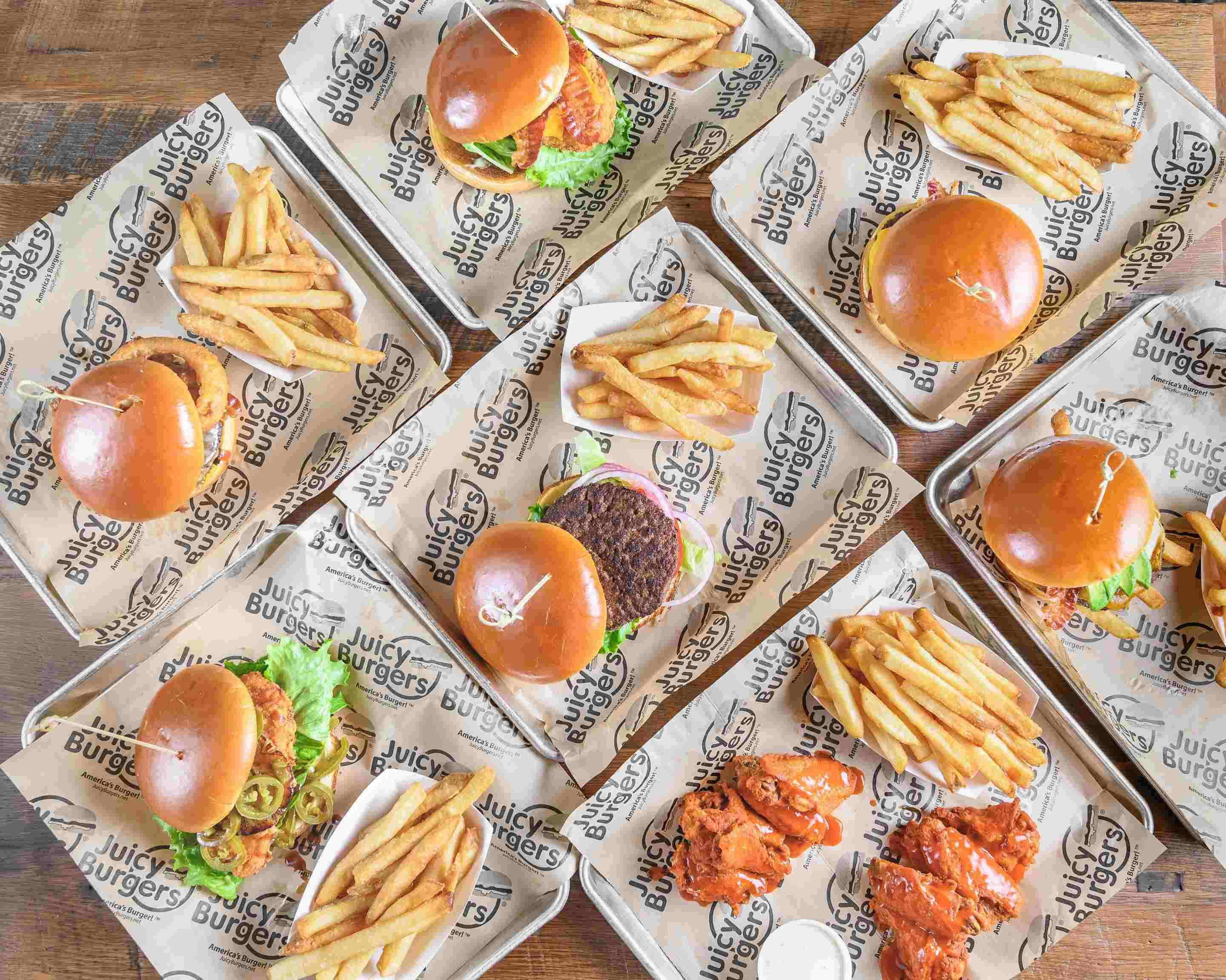 Order Juicy Burgers Menu Delivery【Menu & Prices】| San Diego | Uber Eats