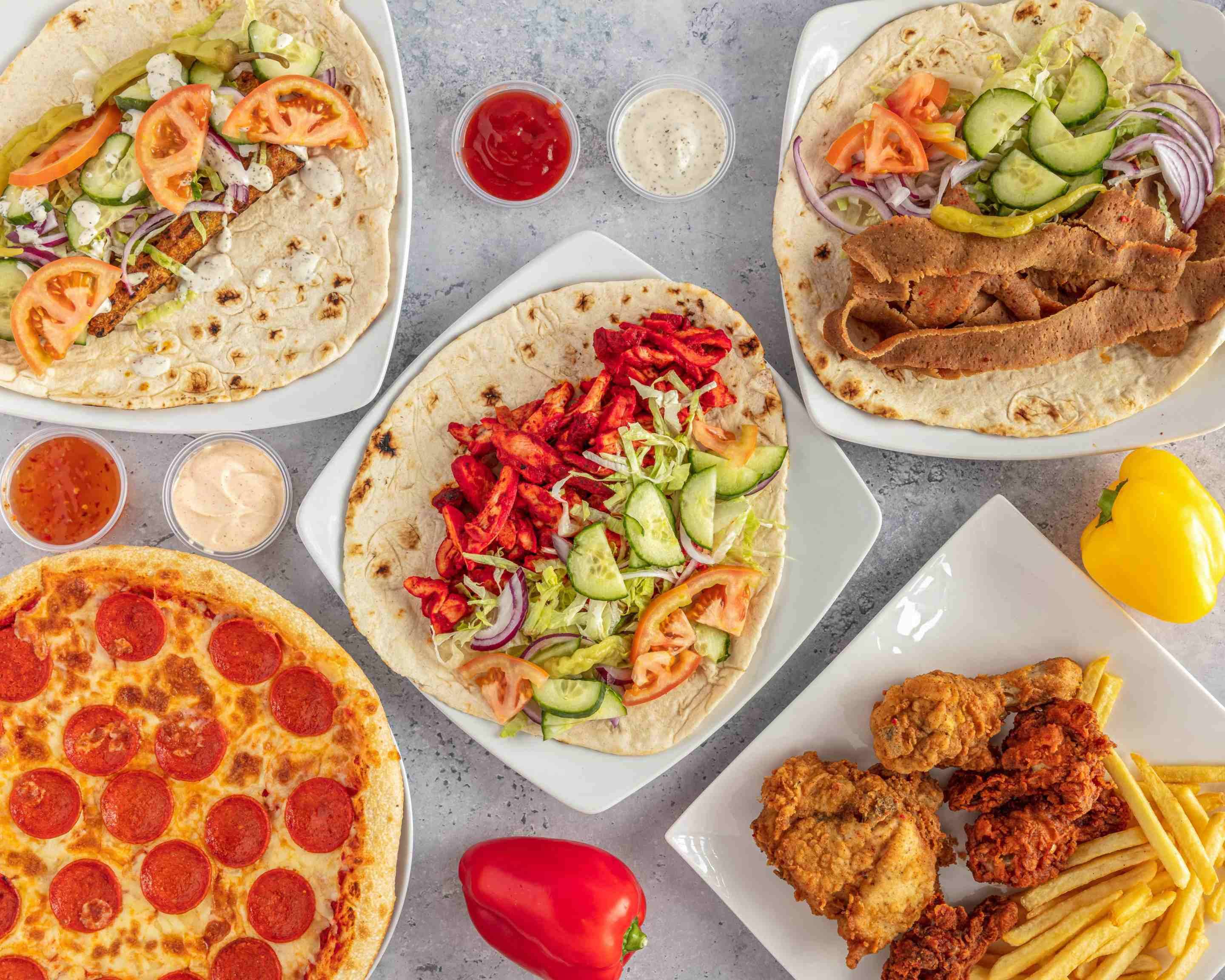 PFK Kebab House Menu - Takeaway in Cambridge and East Anglia | Delivery ...