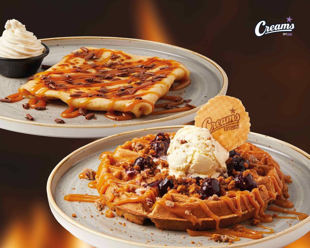 Creams Cafe (Reading) Menu - Takeaway in Reading | Delivery Menu ...