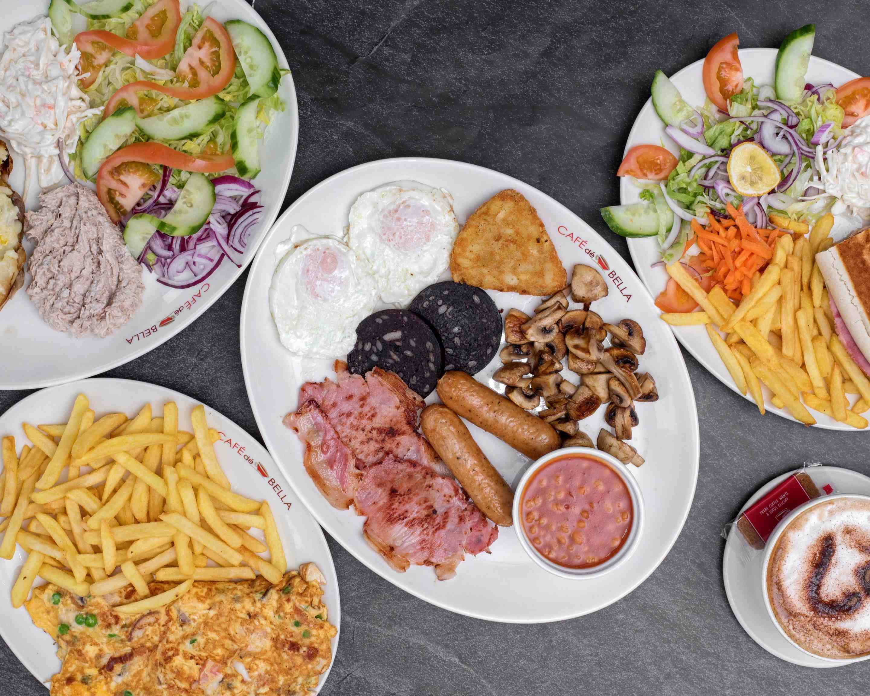 CAFE 'de BELLA Menu Deals & Prices - Killamarsh Delivery - Order with ...