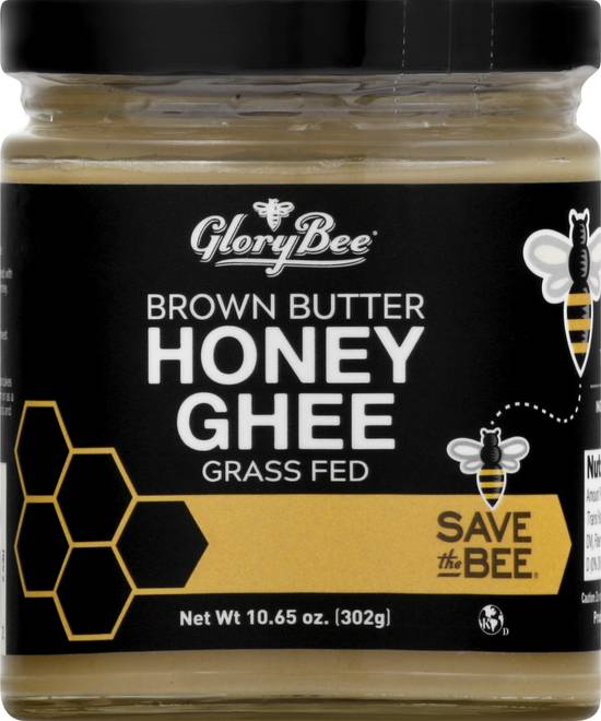 Glorybee Grass Fed Brown Butter Honey Ghee | Delivery Near You | Uber Eats
