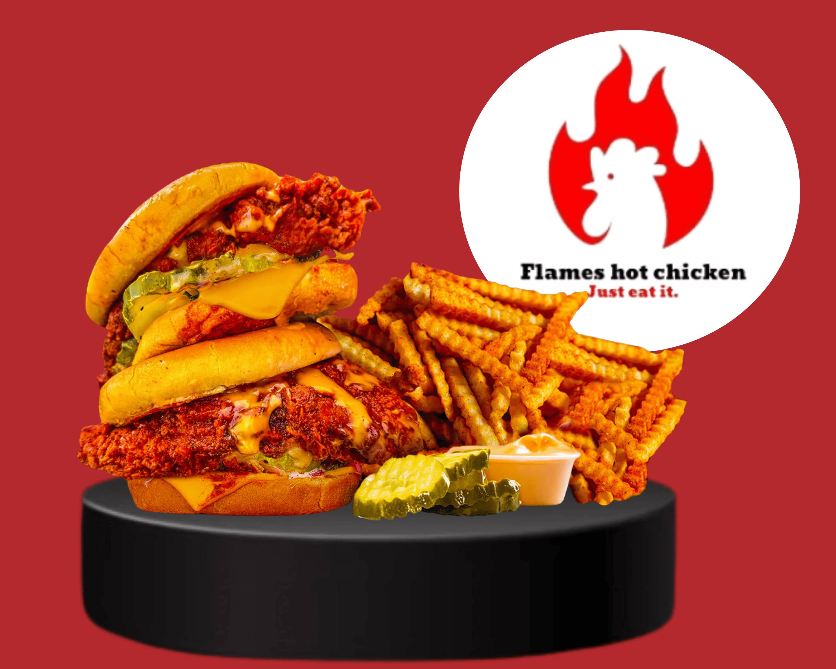 Bruxelles | Livraison de commande de l'établissement Flames Hot chicken ...