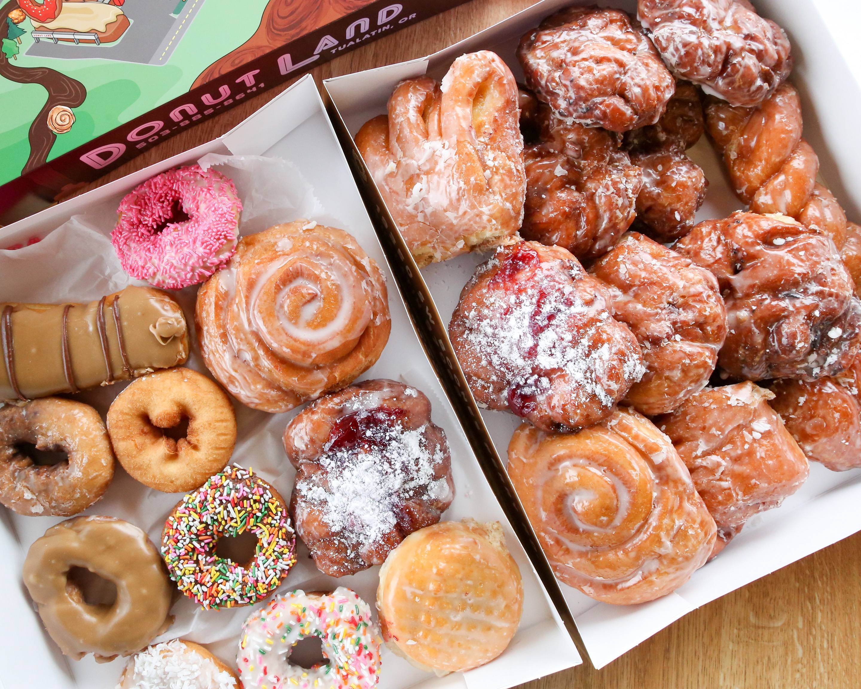 Order Donut Land (Tualatin) Menu Delivery in Tualatin | Menu & Prices ...